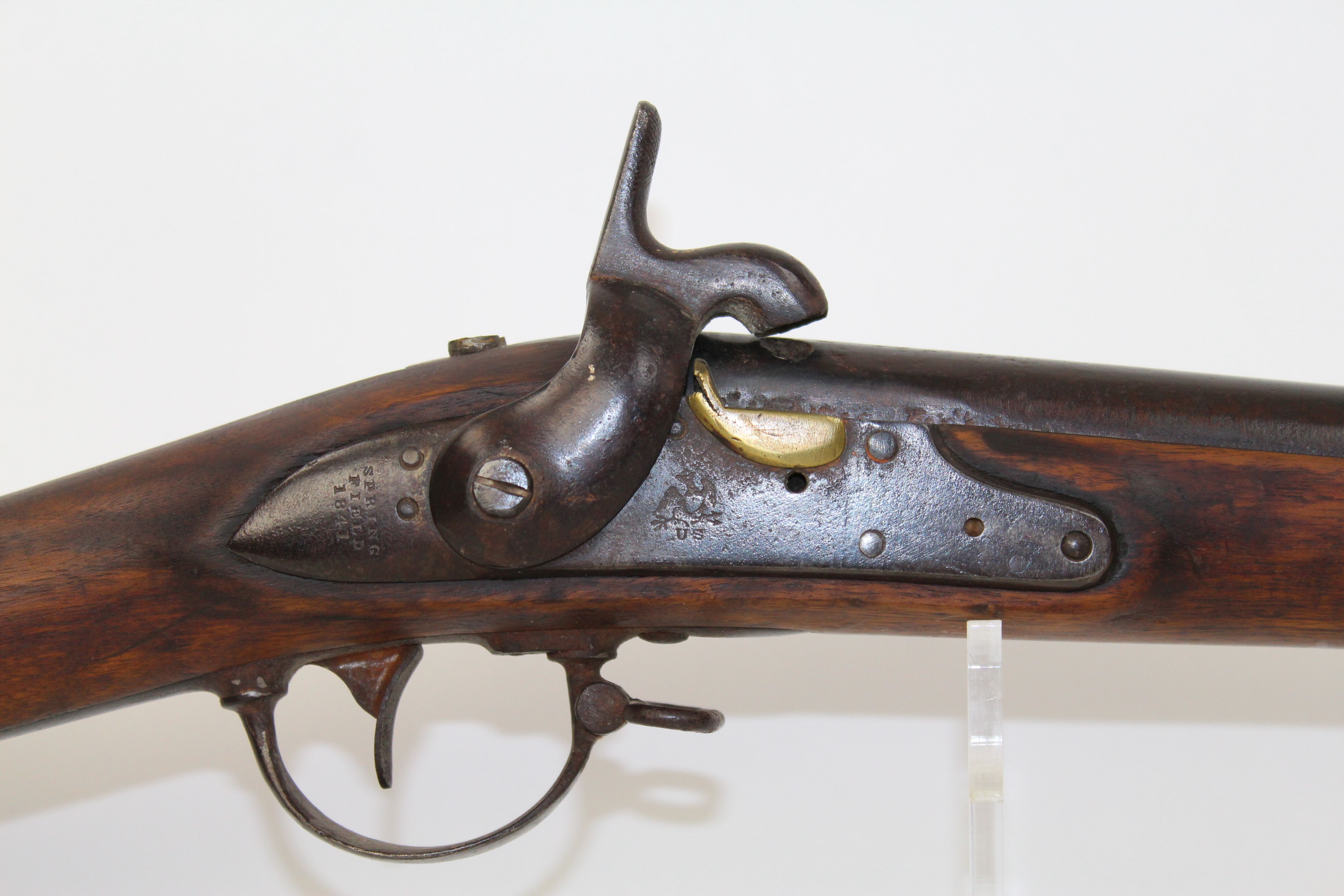 U.S. Springfield Armory Model 1816 Percussion Conversion Musket C&R ...