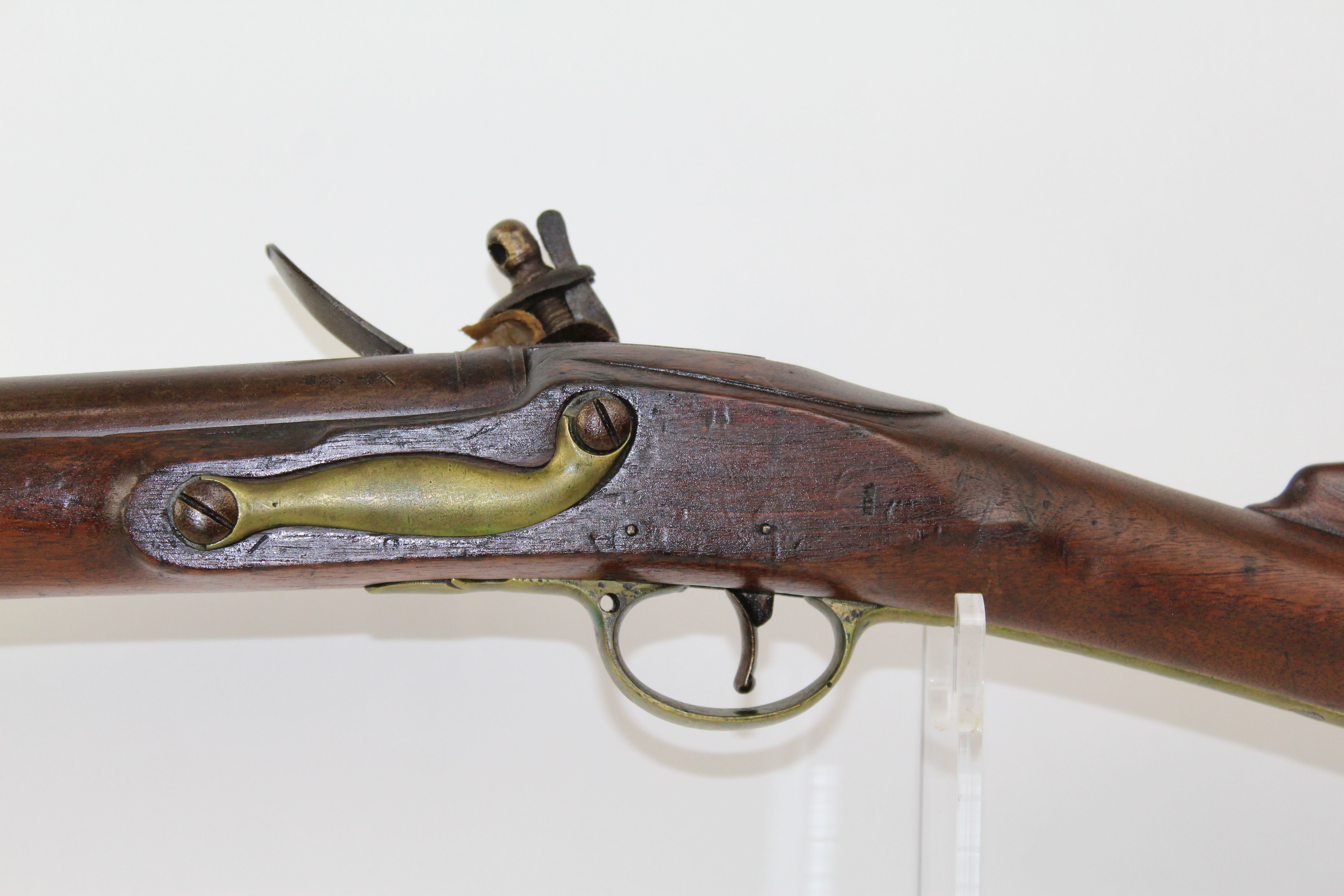 Antique British Brown Bess India Pattern Flintlock Musket Napoleon War ...