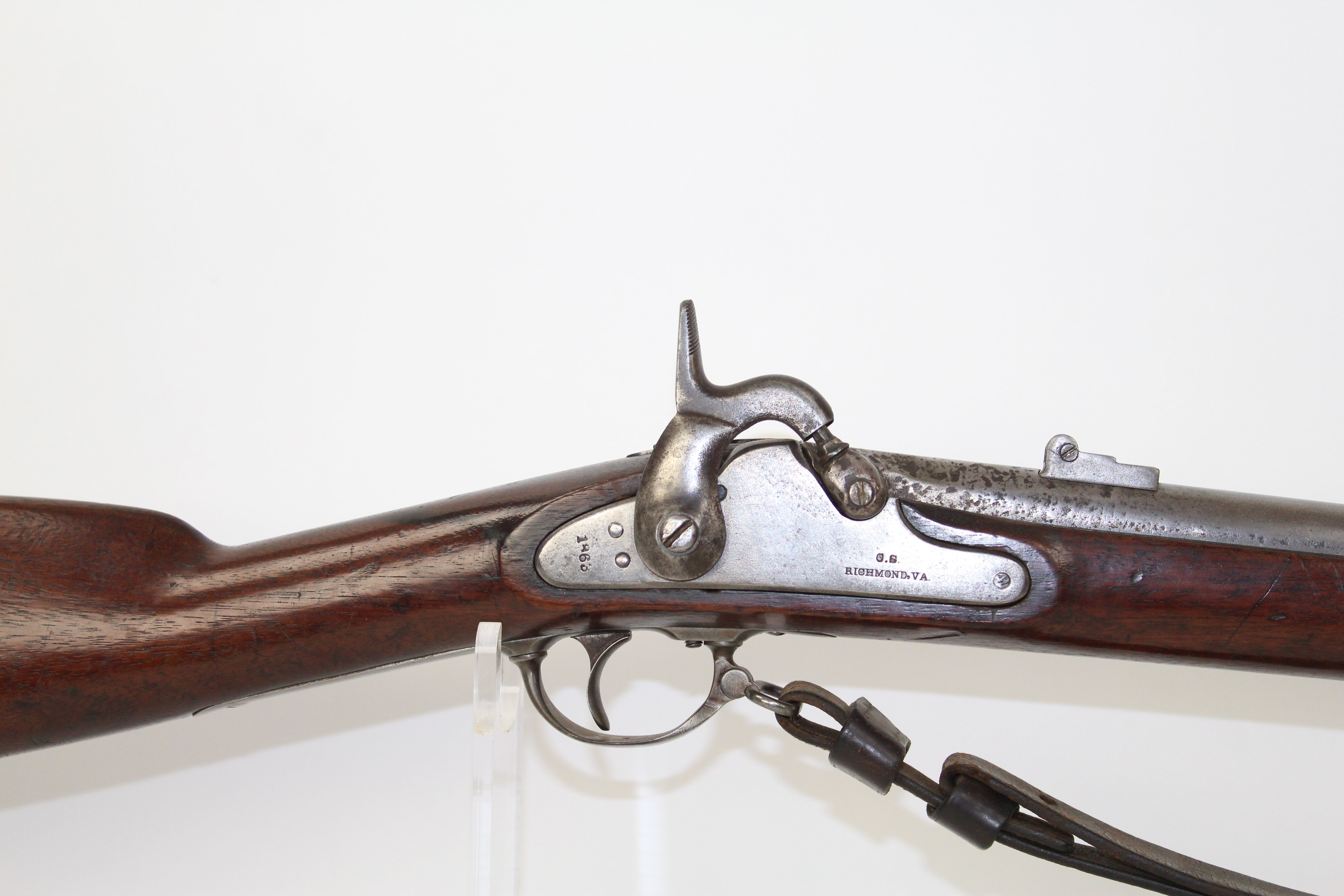 Civil War Confederate Southern Richmond Armory Rifle Musket Montgomery ...