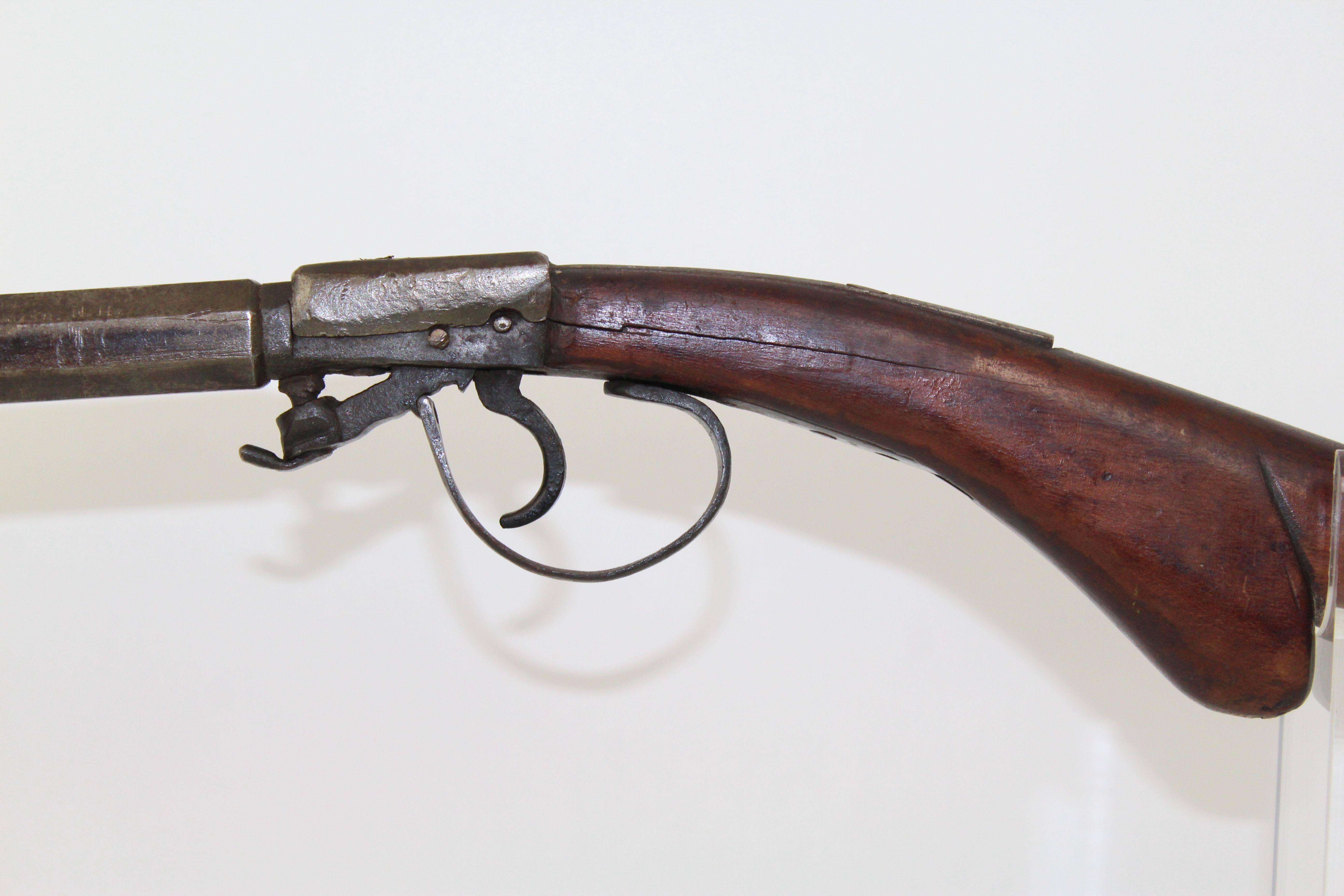 D. H. Hilliard Underhammer Rifle C&R Antique 010 | Ancestry Guns