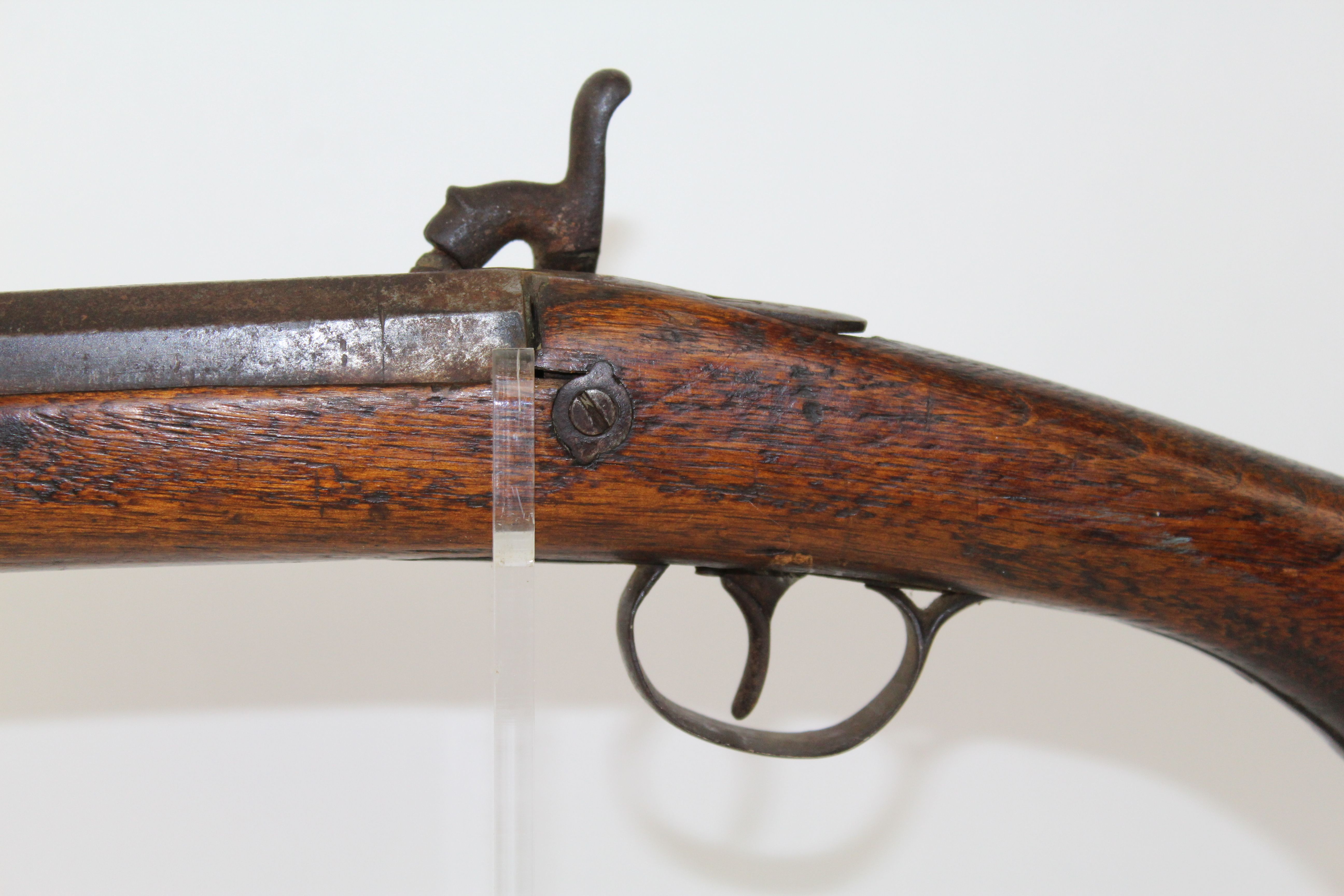 English Back Action Percussion 10 Gauge Shotgun C&R Antique 010 ...