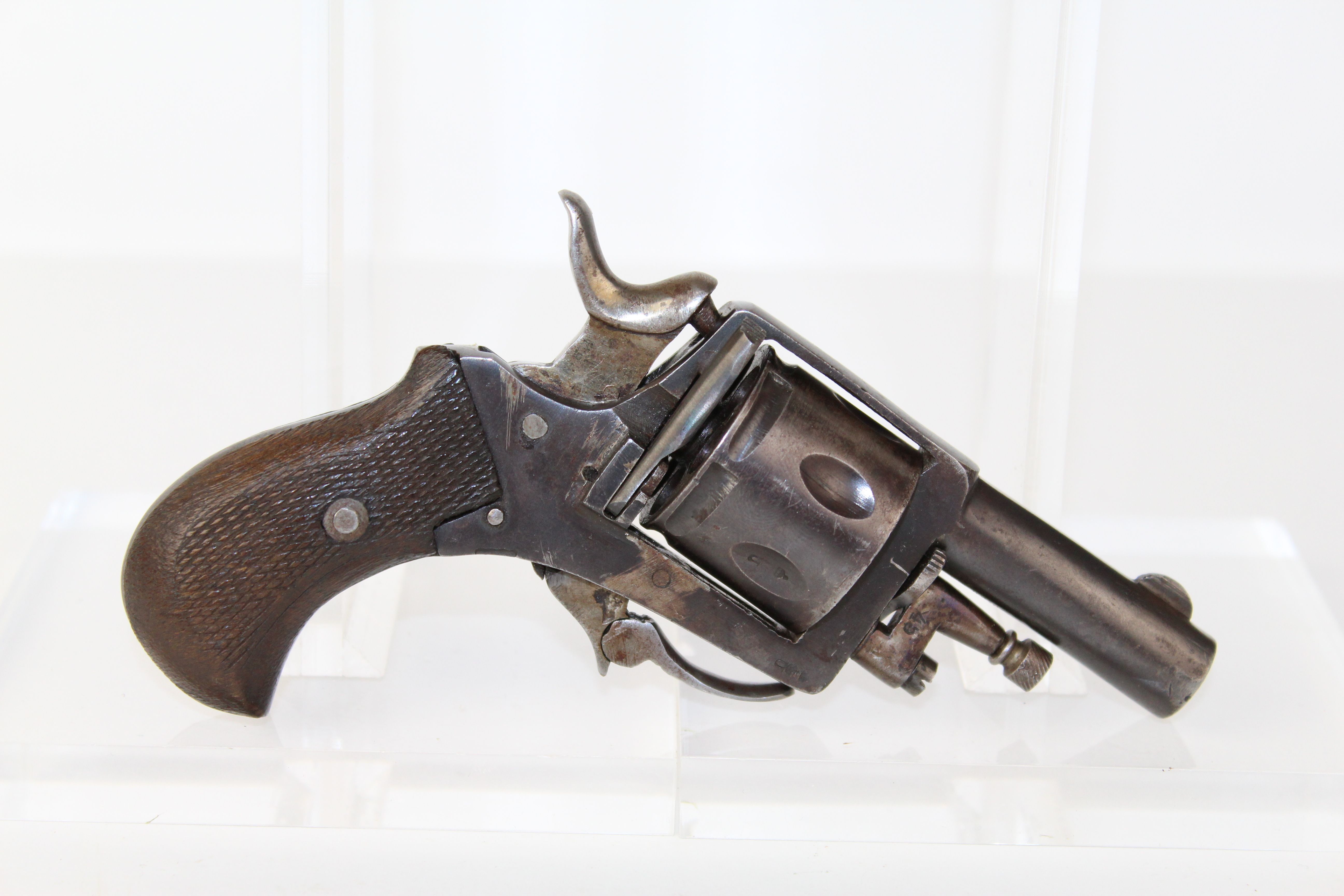 German Folding Trigger Revolver C&R Antique 009 | Ancestry Guns