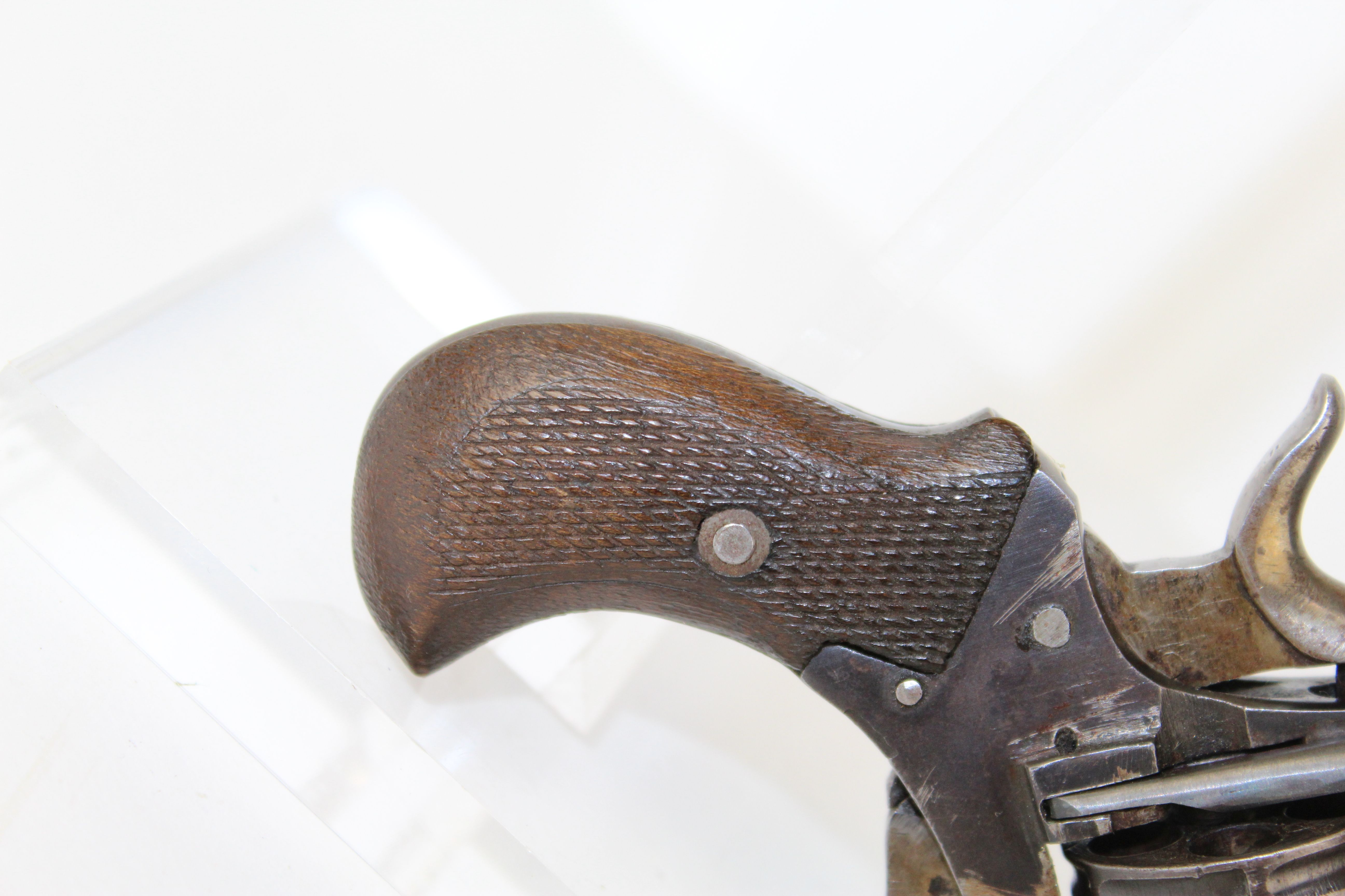 German Folding Trigger Revolver C&R Antique 010 | Ancestry Guns