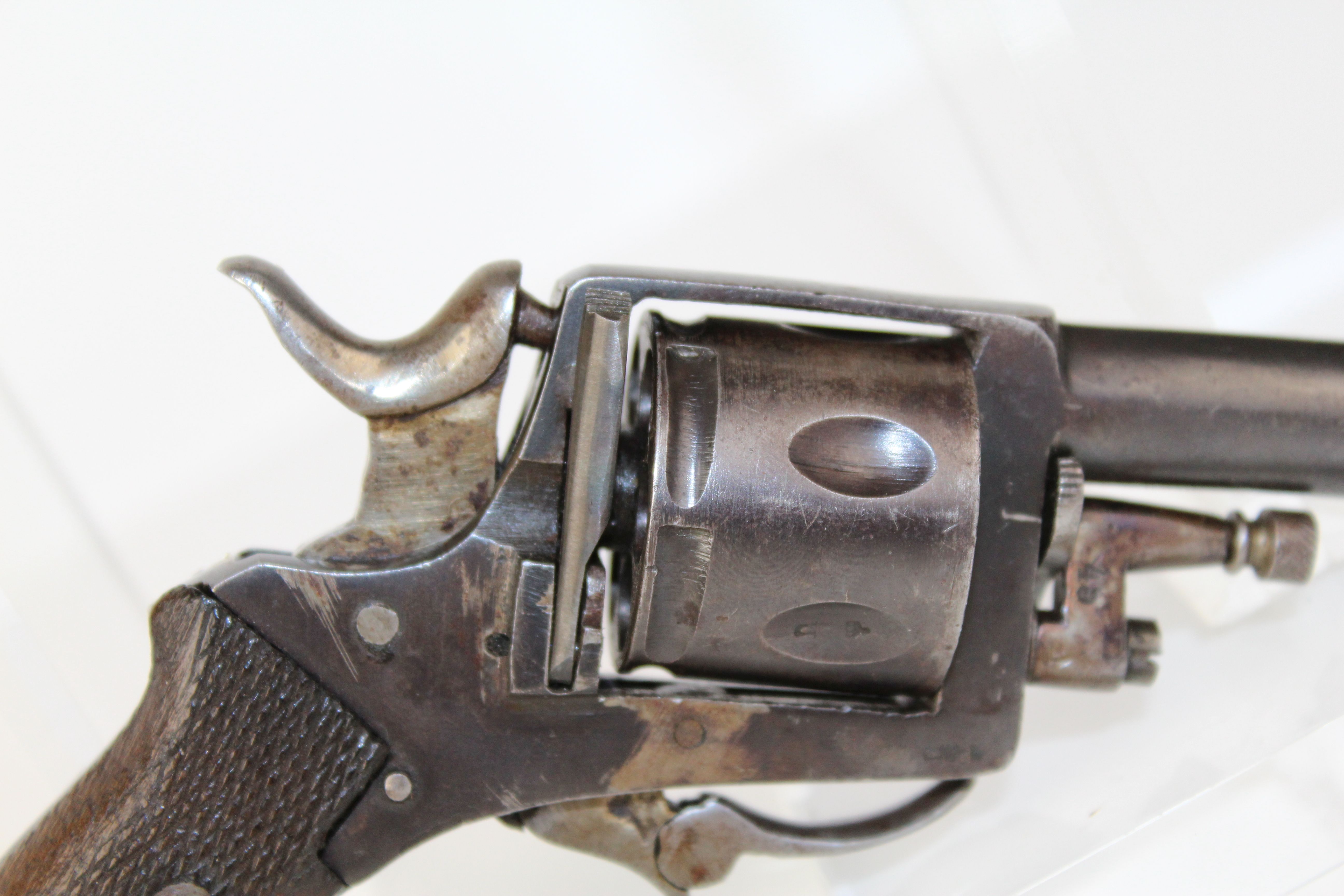 German Folding Trigger Revolver C&R Antique 011 | Ancestry Guns
