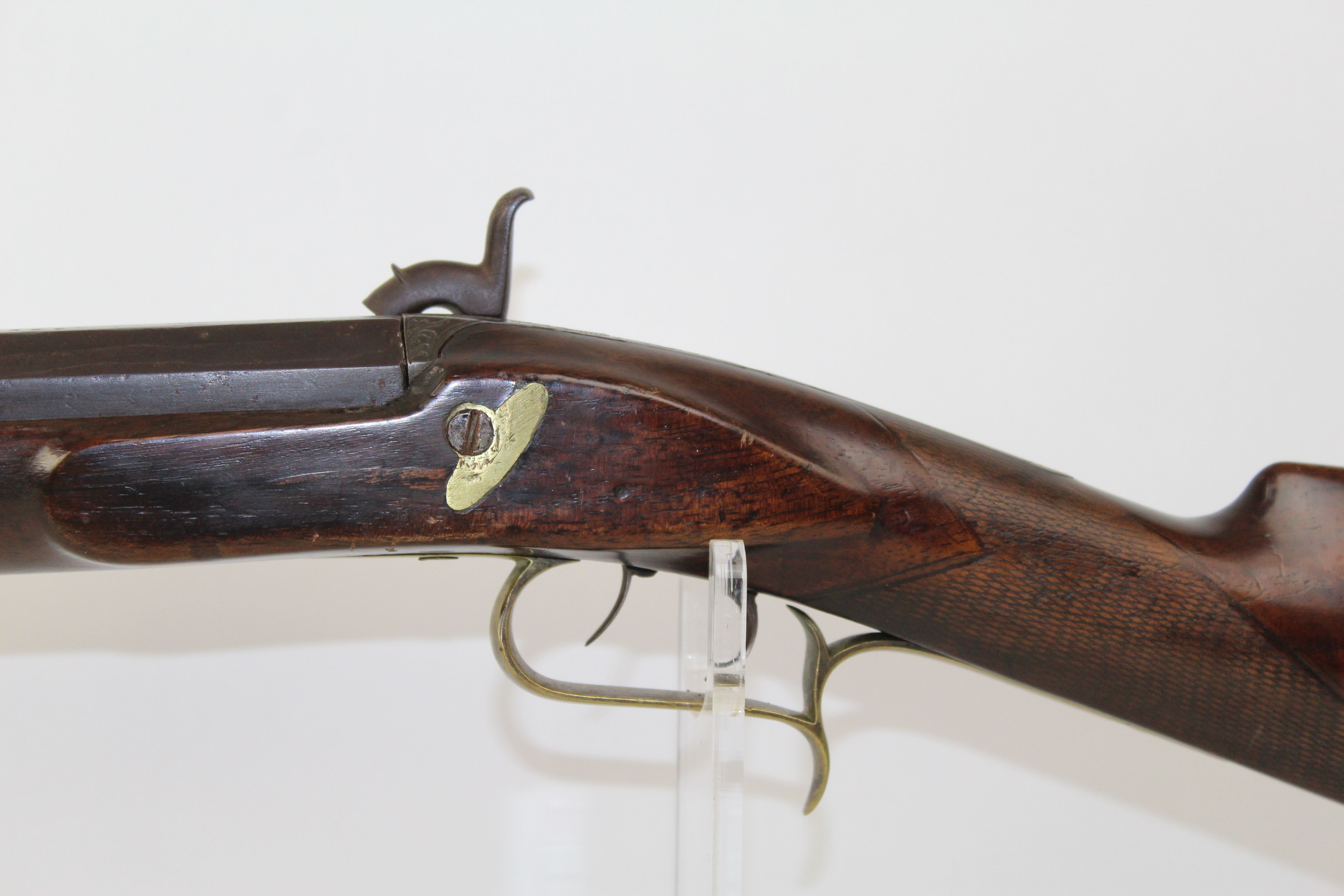 J. H. Rector Half Stock Rifle C&R Antique 015 | Ancestry Guns