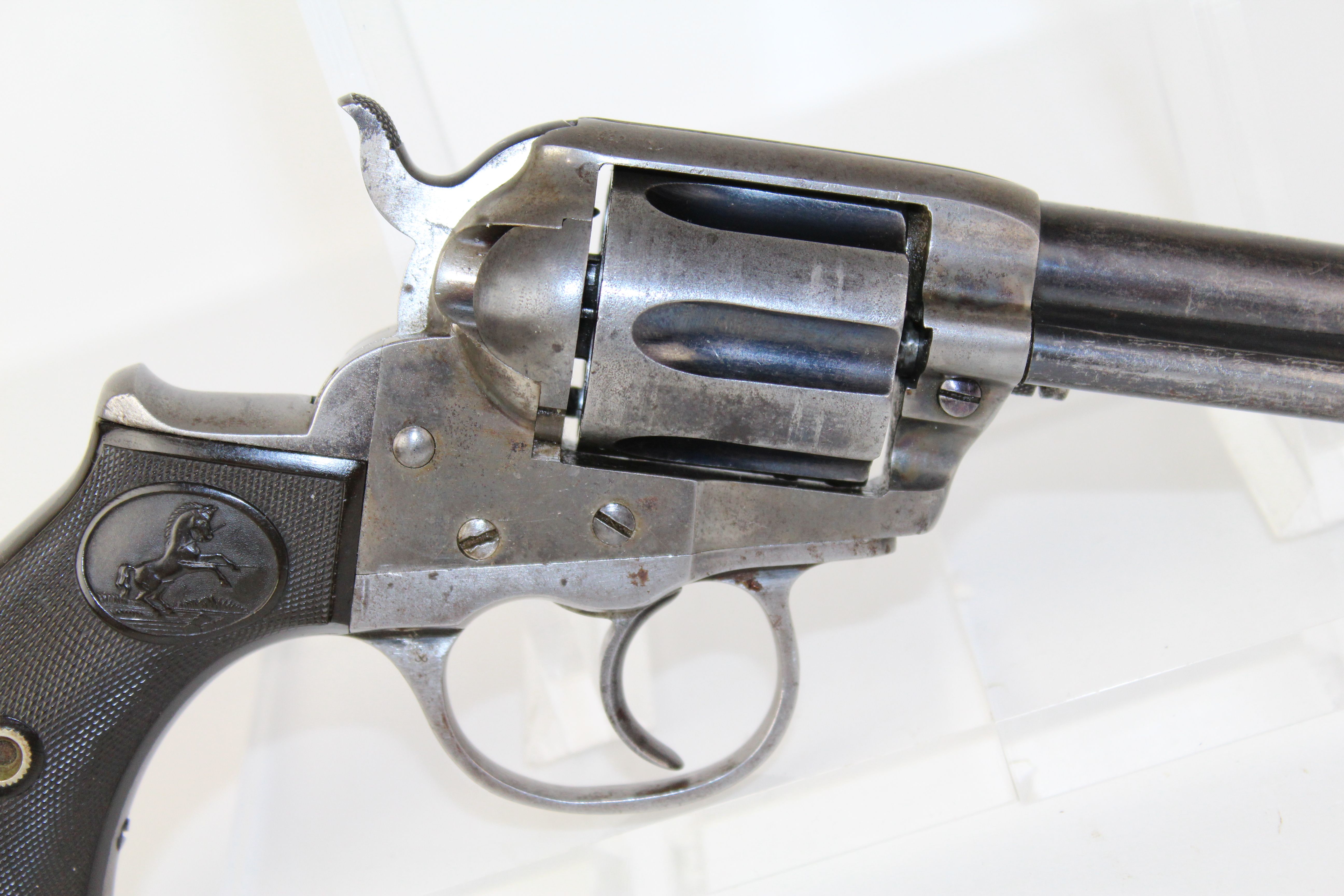 Set of Two Cased Colt Lightning Revolvers C&R Antique 014 | Ancestry Guns