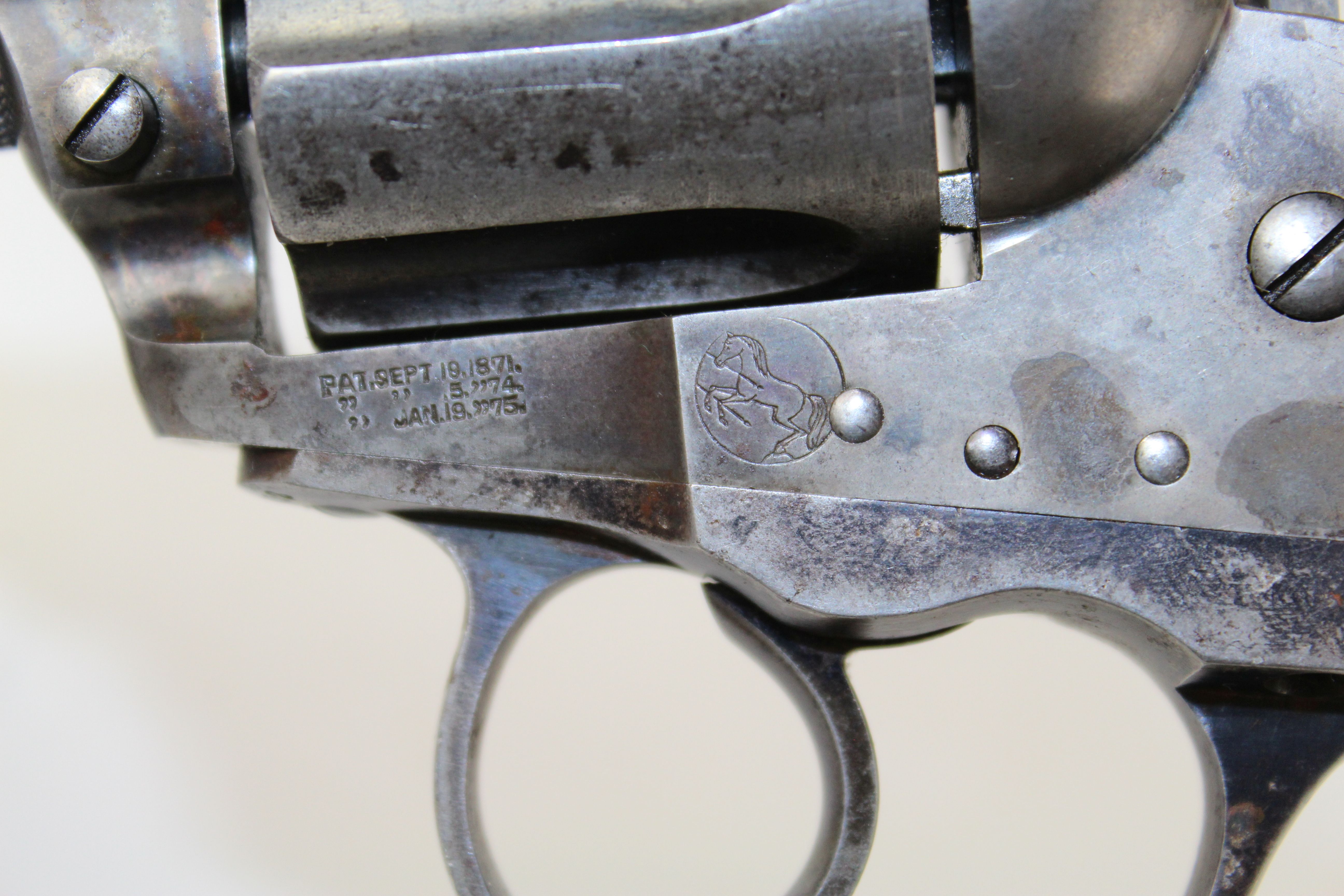 Set of Two Cased Colt Lightning Revolvers C&R Antique 020 | Ancestry Guns