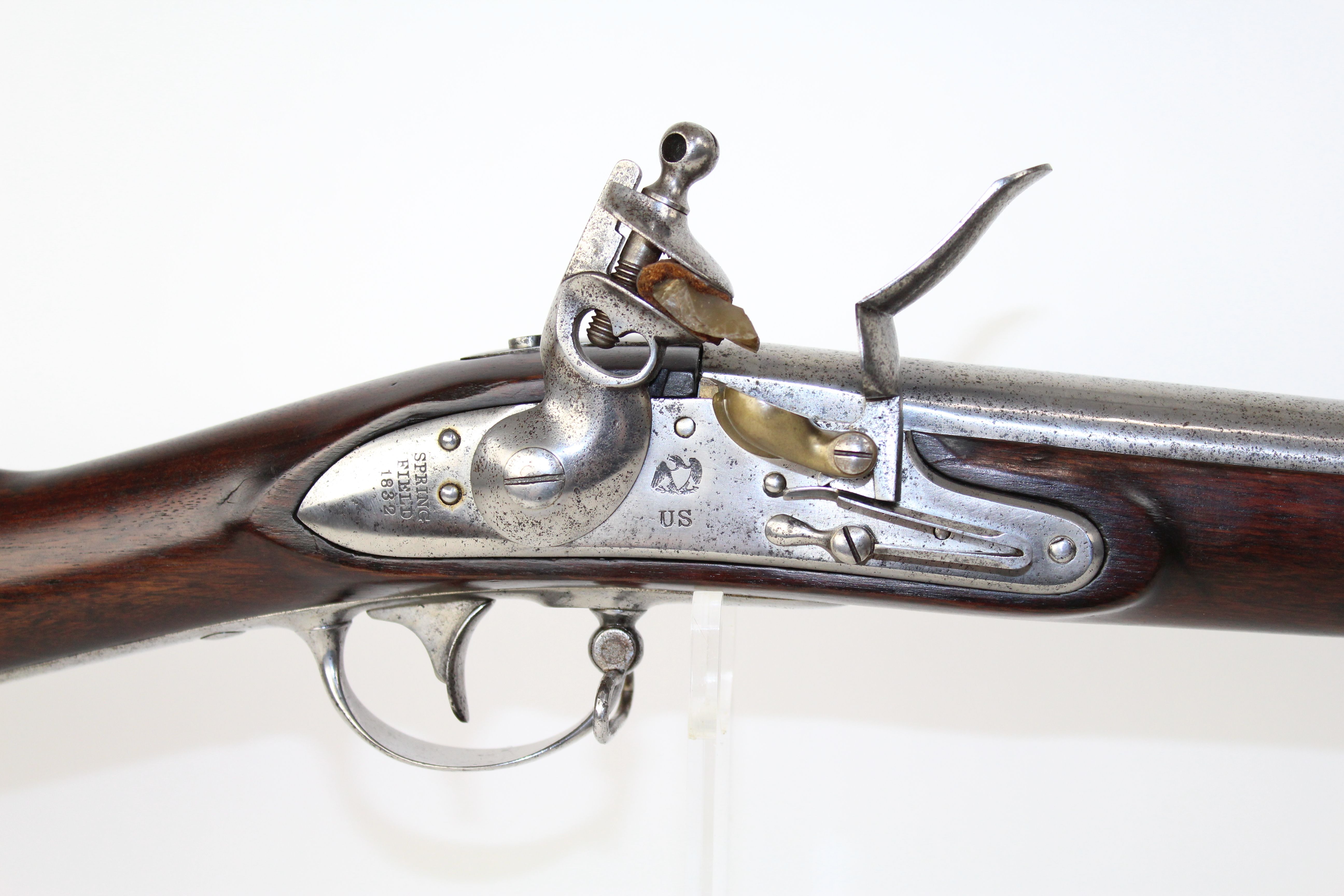 Springfield Model 1816 Flintlock Musket C&R Antique 001 | Ancestry Guns