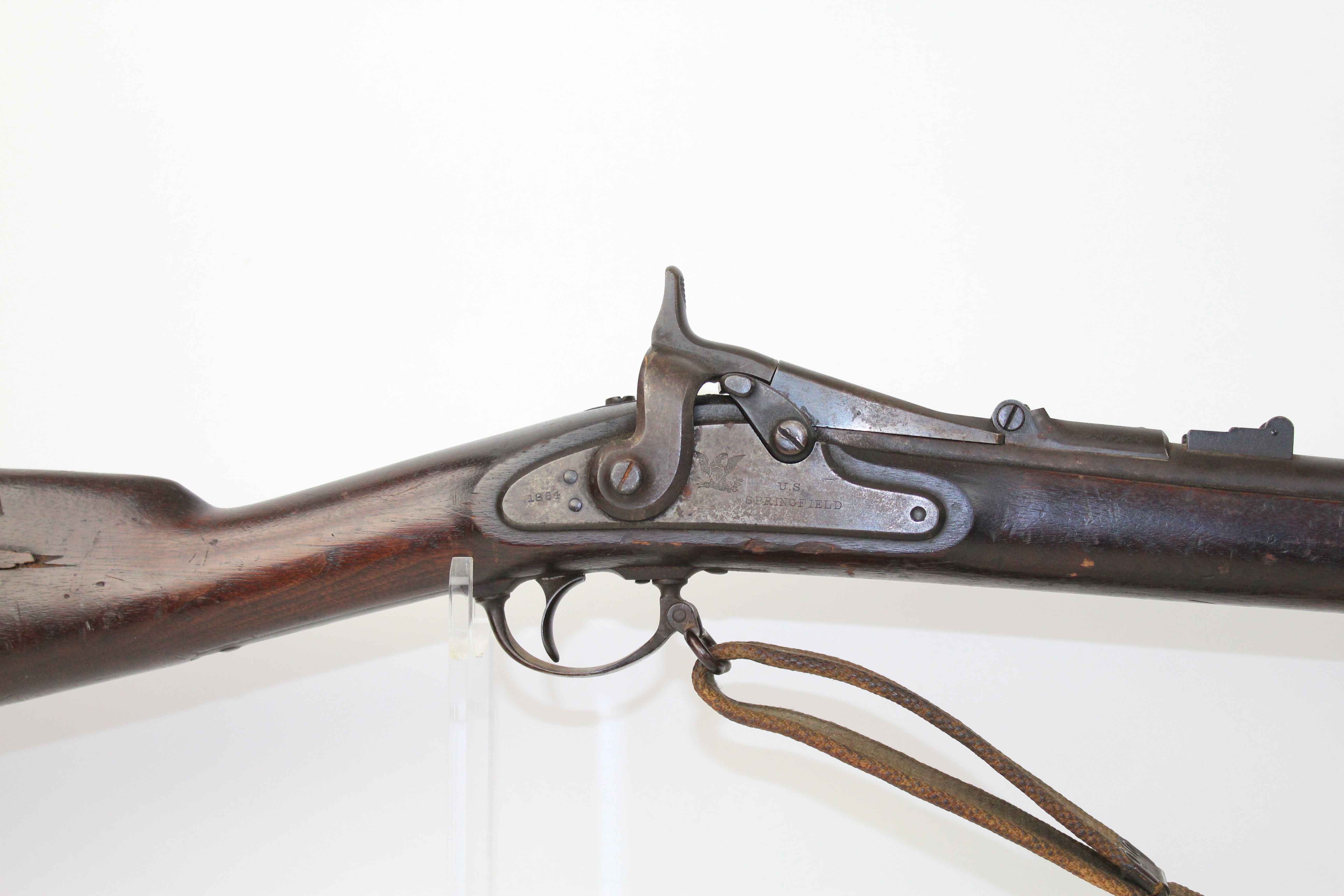 Springfield Model 1866 Second Allin Conversion Trapdoor Rifle C&R ...