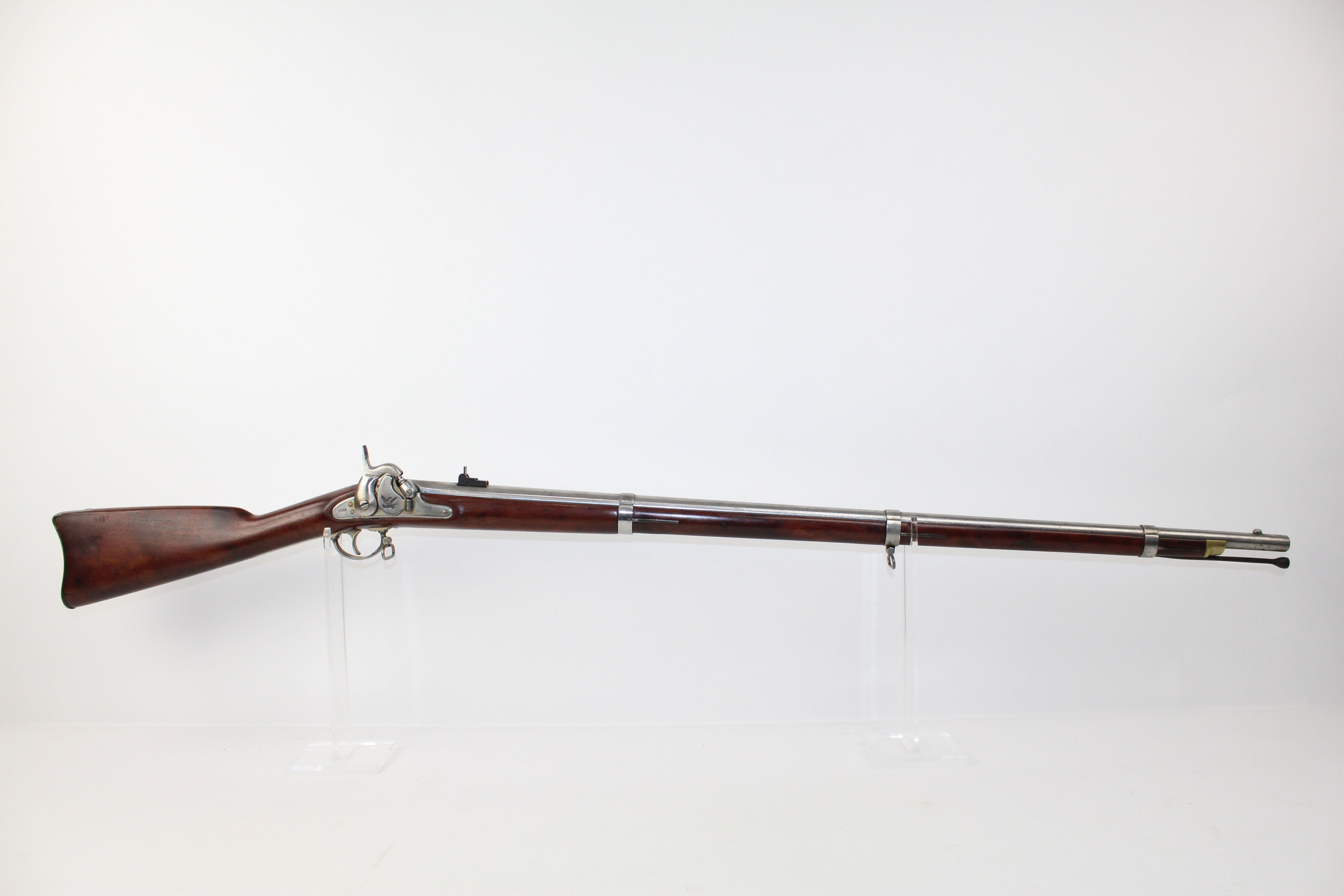Springfield U.S. Model 1855 Rifle Musket C&R Antique 002 | Ancestry Guns