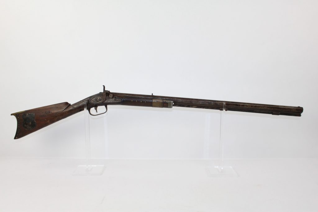 Tack Decorated Half Stock Rifle Indian Police C&R Antique 002 ...