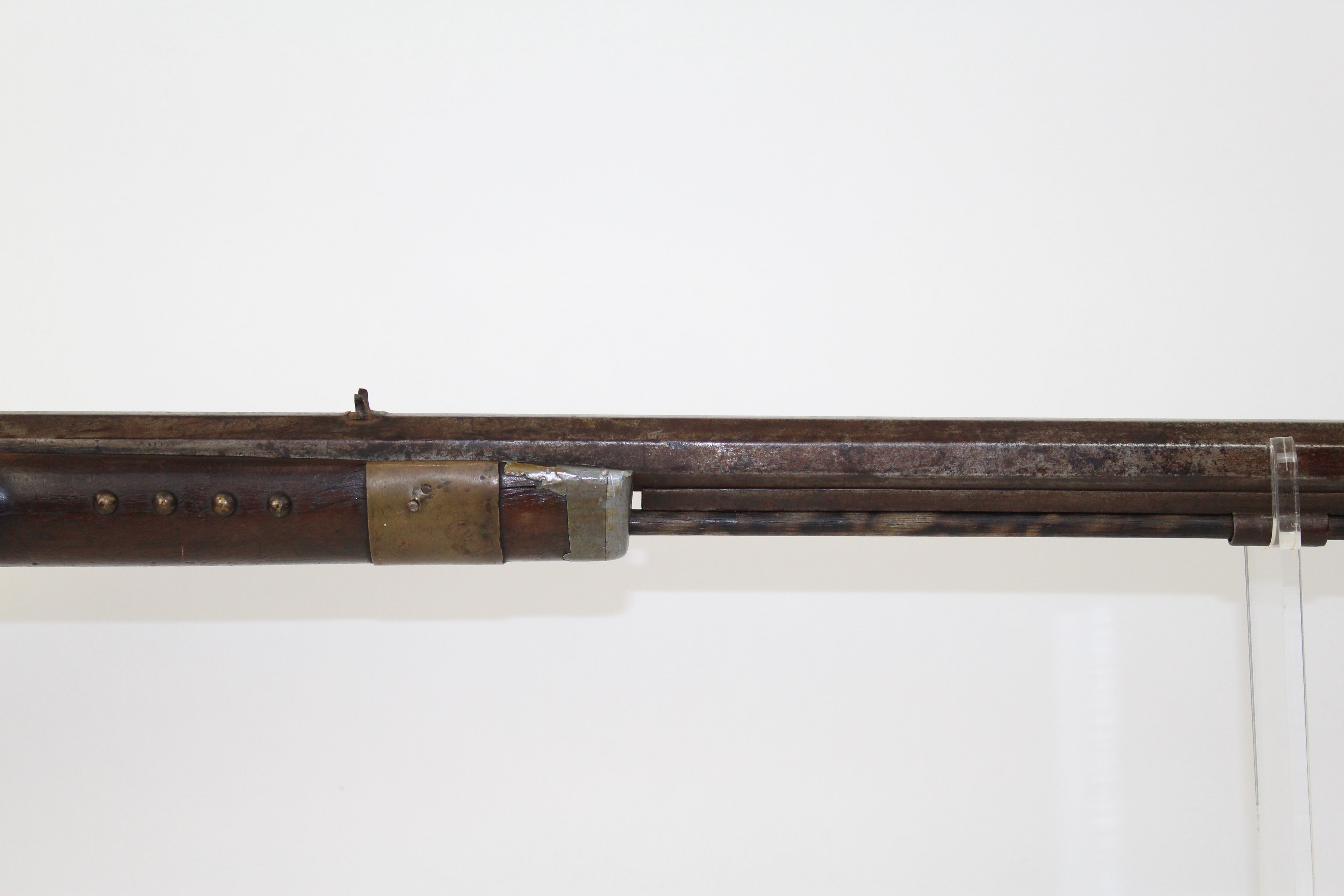 Tack Decorated Half Stock Rifle Indian Police C&R Antique 005 ...