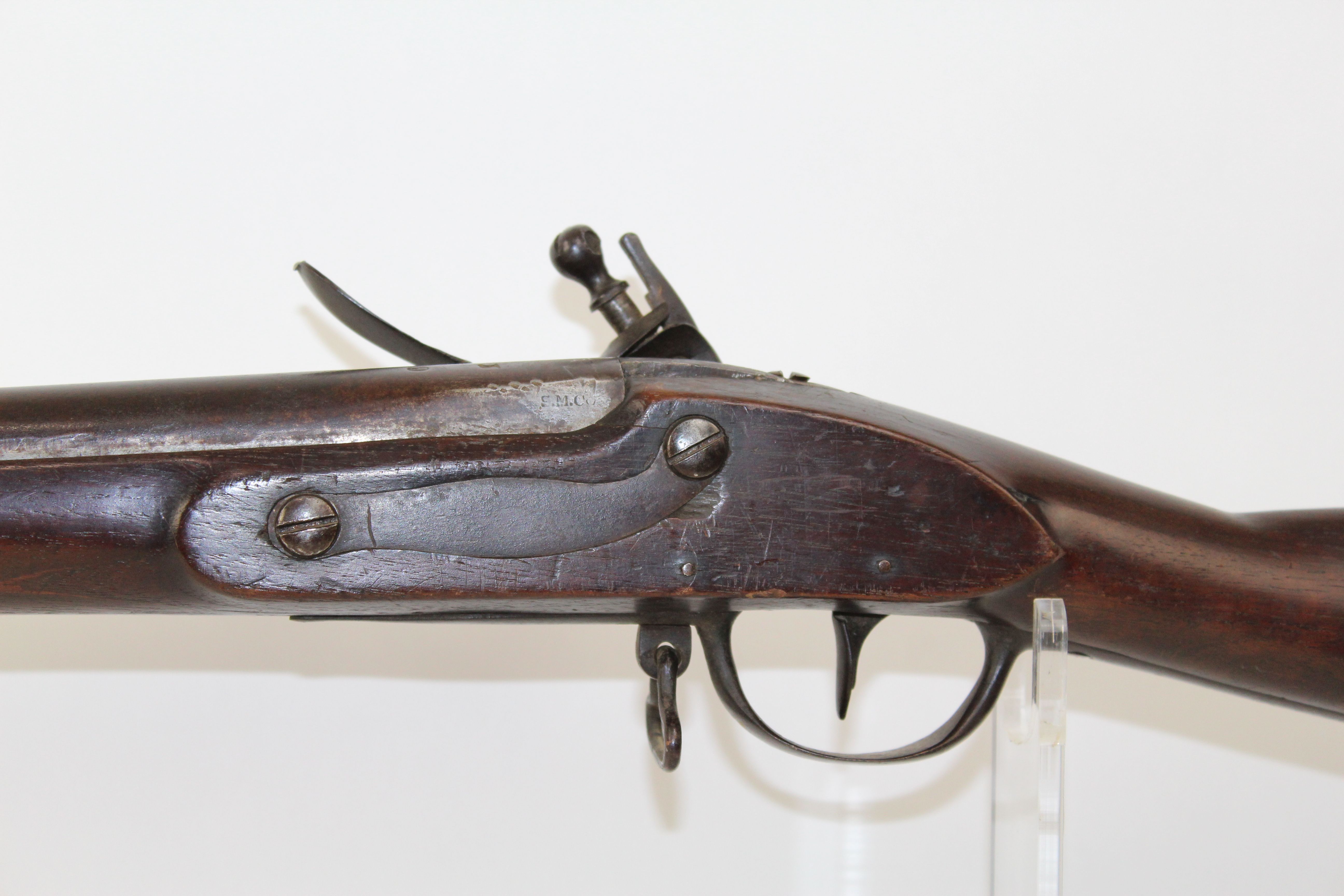 U.S. Harpers Ferry Model 1816 Flintlock Musket C&R Antique 013 ...