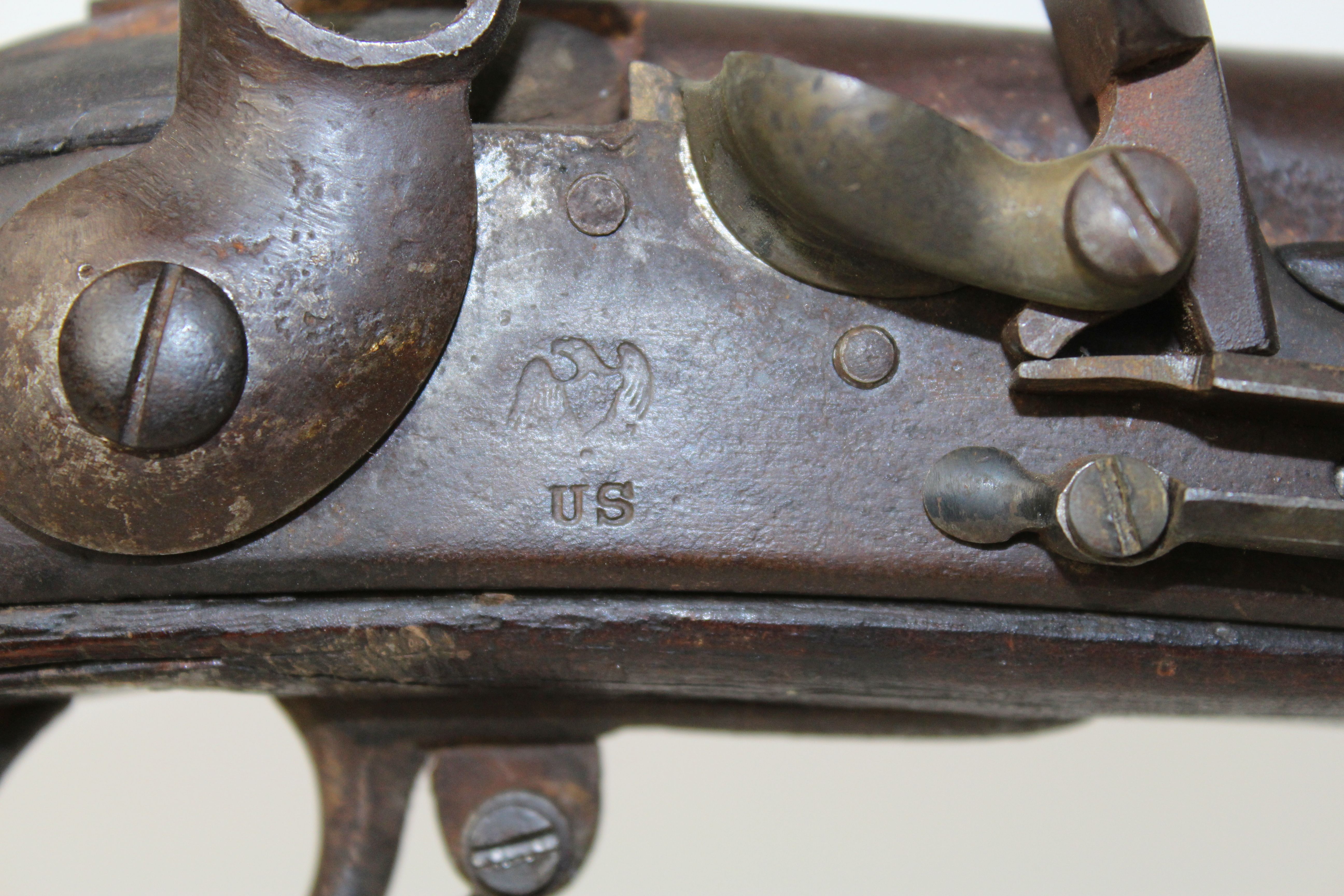 U.S. Springfield Model 1816 Flintlock Musket C&R Antique 008 | Ancestry ...