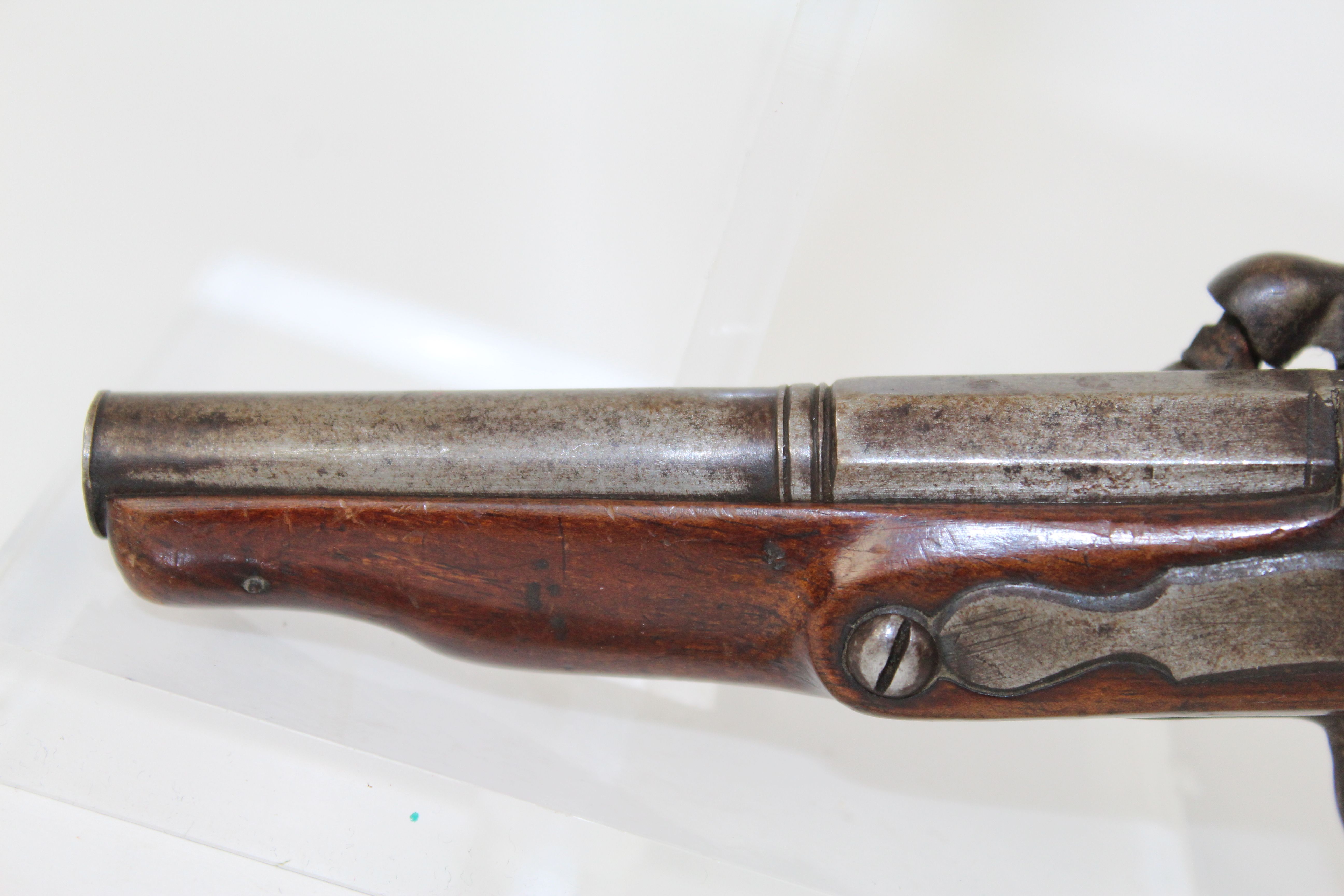 Unmarked Full Stock Pistol C&R Antique 010 | Ancestry Guns