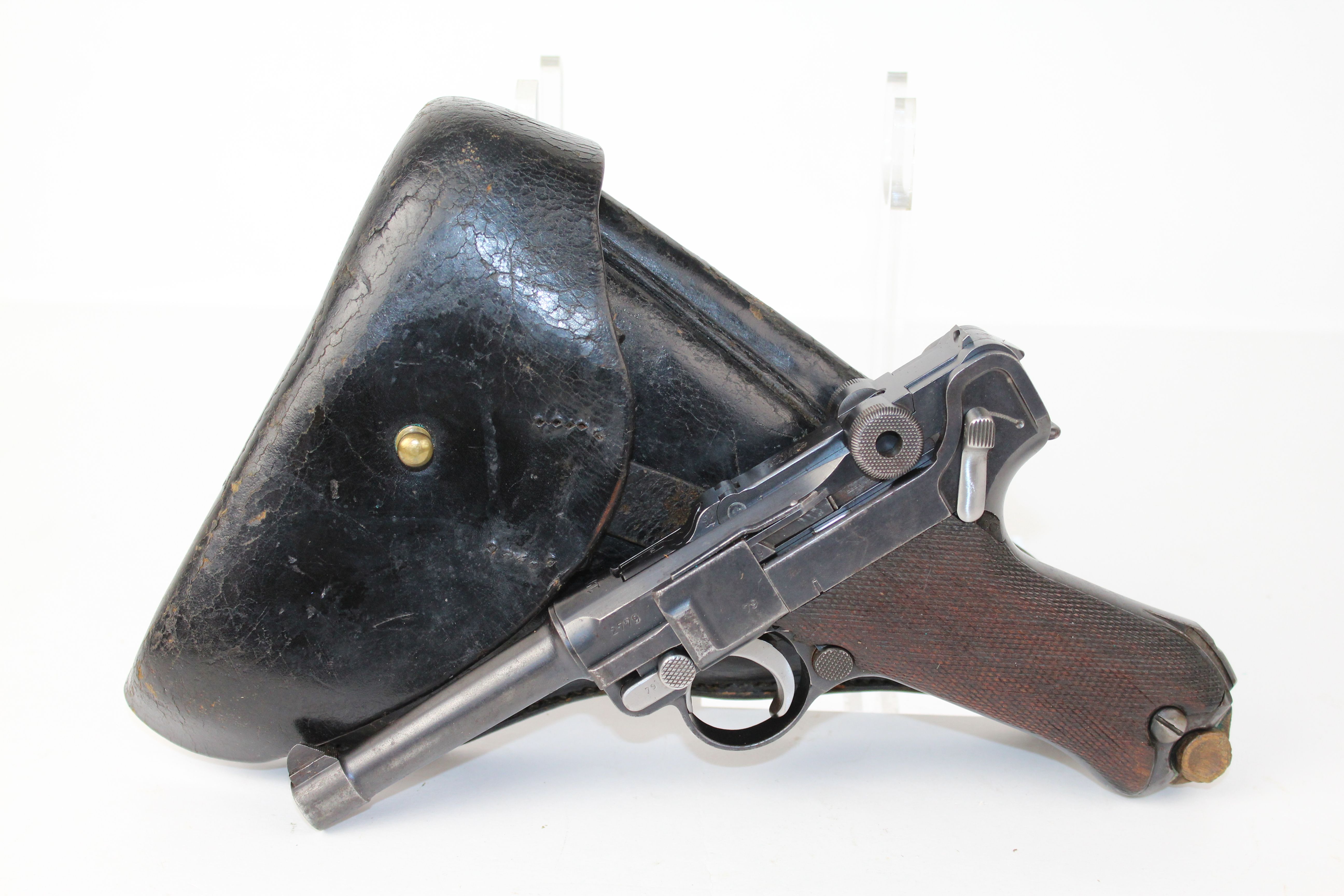 DWM 1914 Dated police Rework Luger Semi Automatic Pistol C&R Antique ...