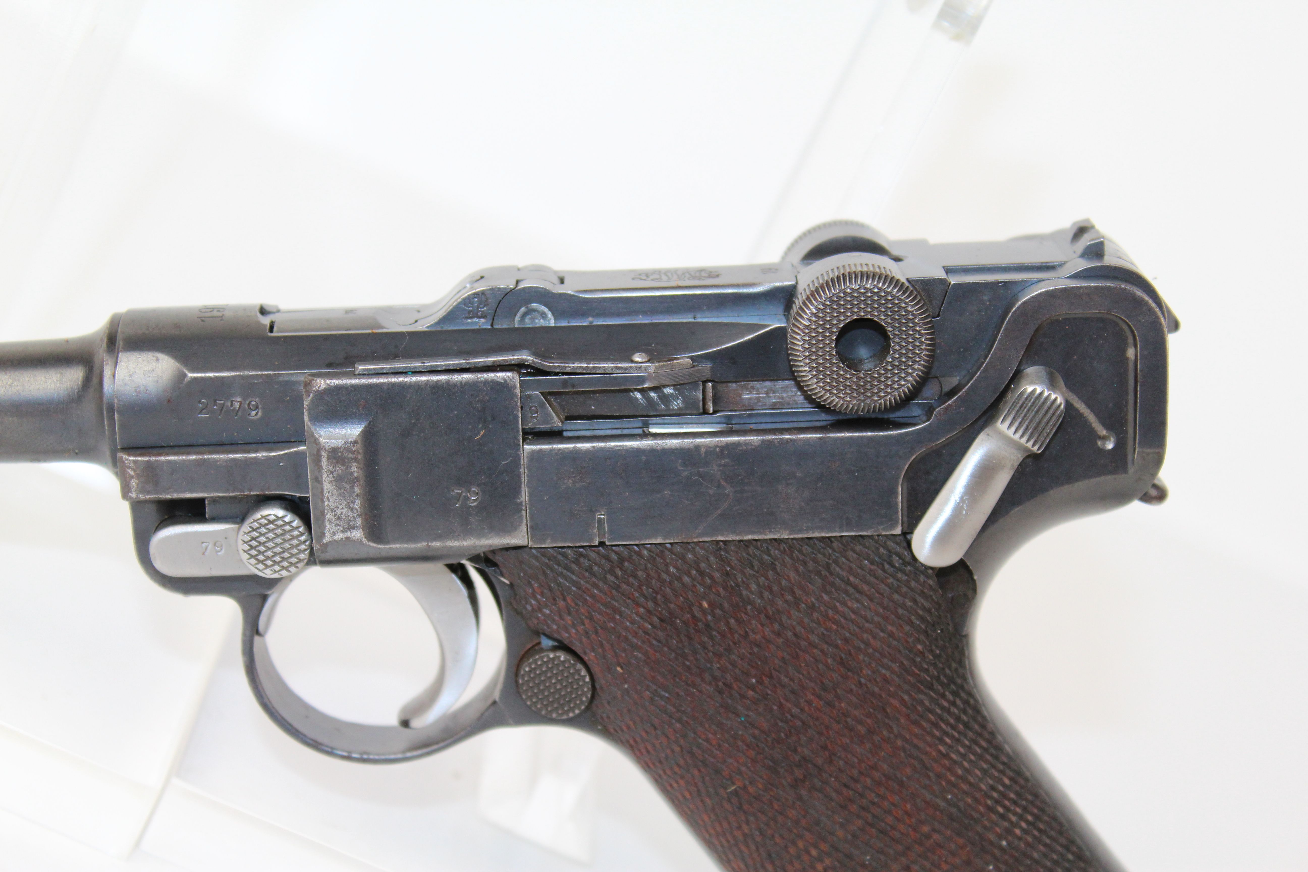 DWM 1914 Dated police Rework Luger Semi Automatic Pistol C&R Antique ...