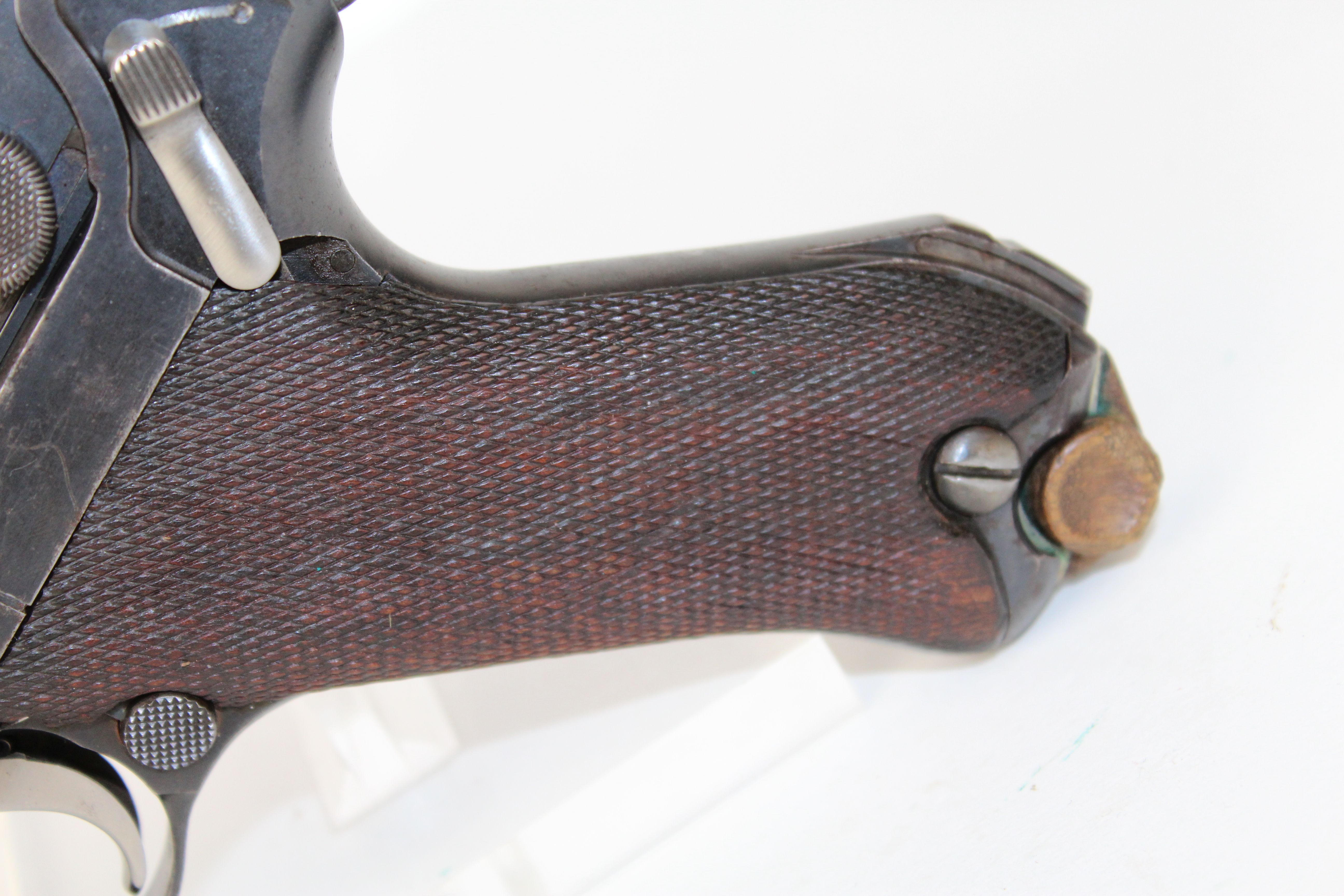 DWM 1914 Dated police Rework Luger Semi Automatic Pistol C&R Antique ...