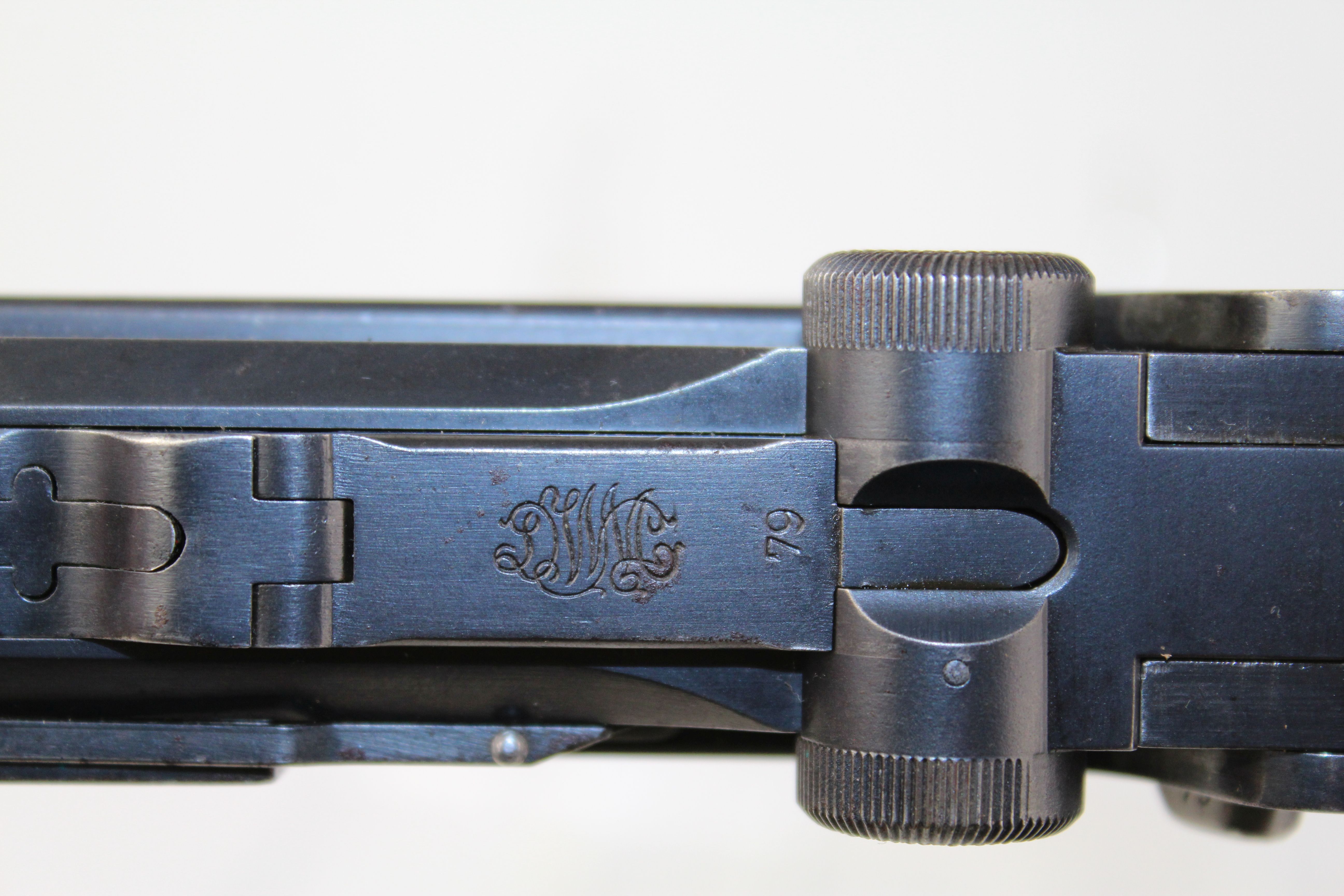 DWM 1914 Dated police Rework Luger Semi Automatic Pistol C&R Antique ...