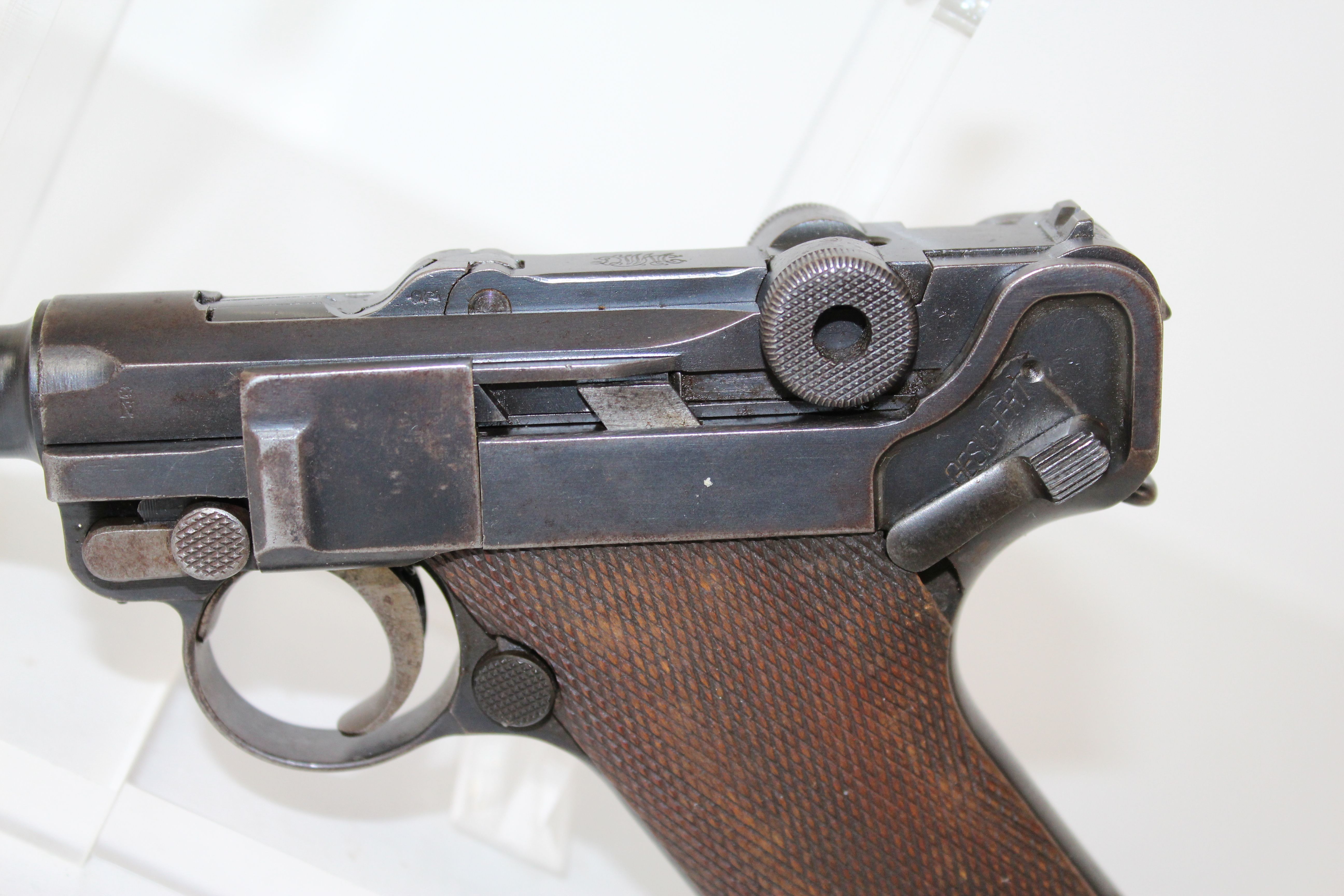 DWM Blank Chamber commercial Luger Semi Automatic PIstol C&R Antique ...