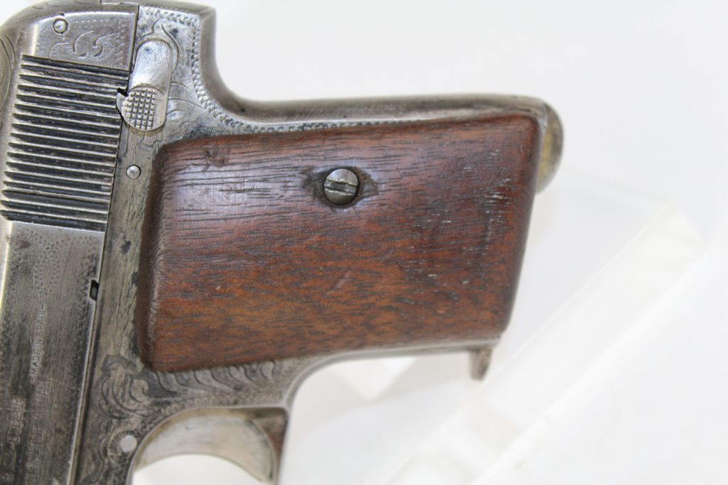 Engraved Garate Anitua Pistol C&R Antique 003 | Ancestry Guns