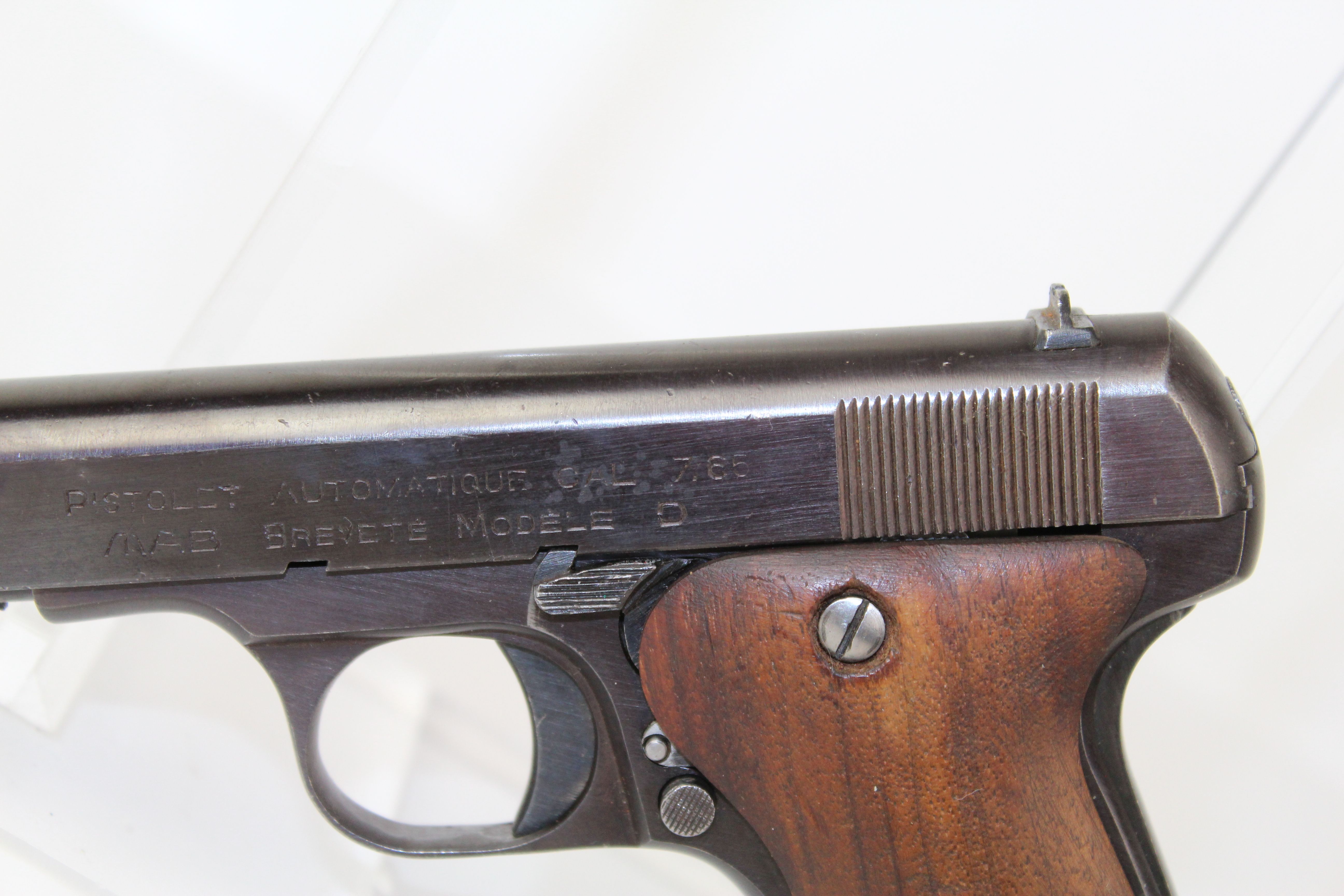 Nazi Proofed Bayonne MAB D Pistol C&R Antique 004 | Ancestry Guns