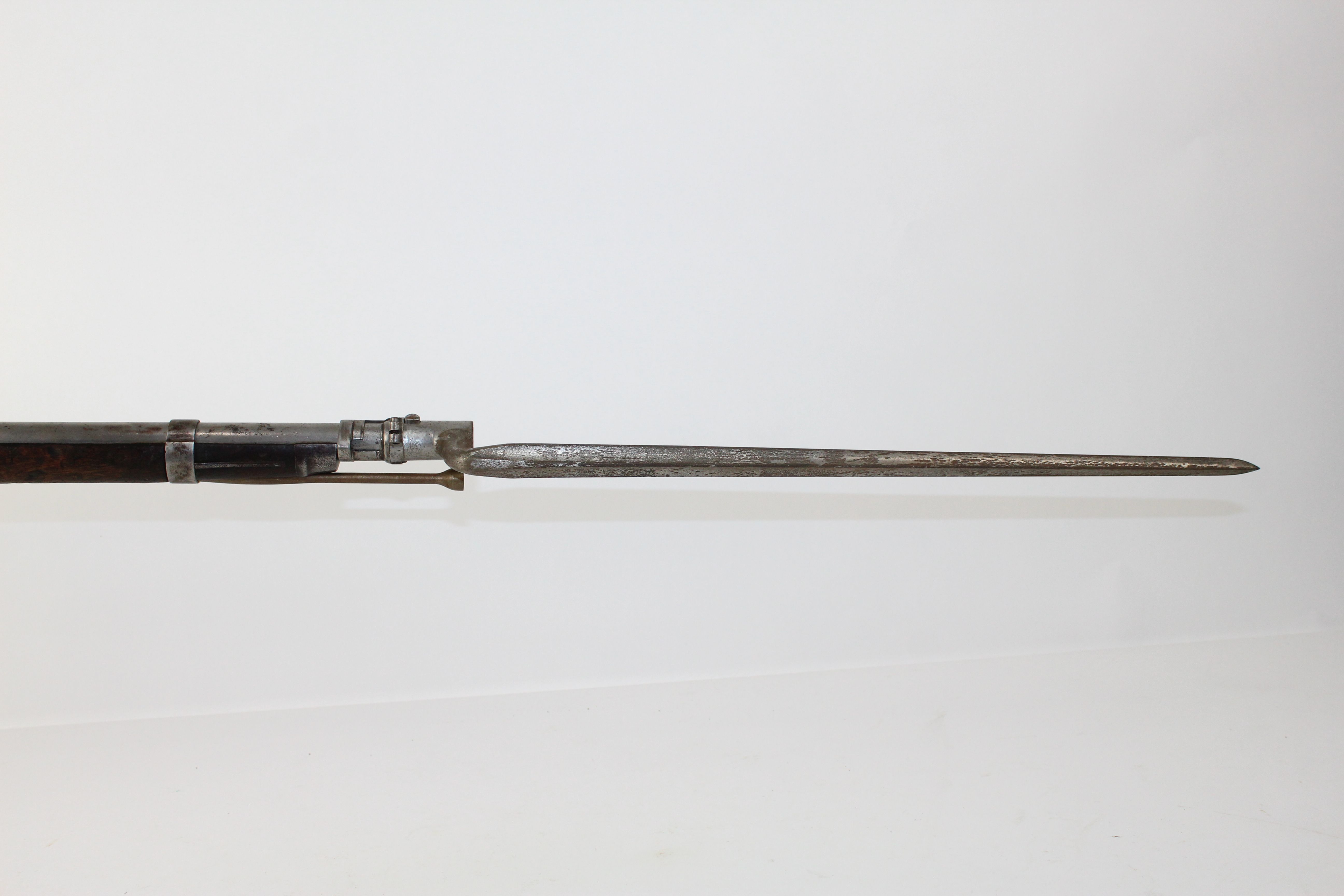Springfield Model 1861 Percussion Rifle Musket iwth Bayonet C&R Antique ...