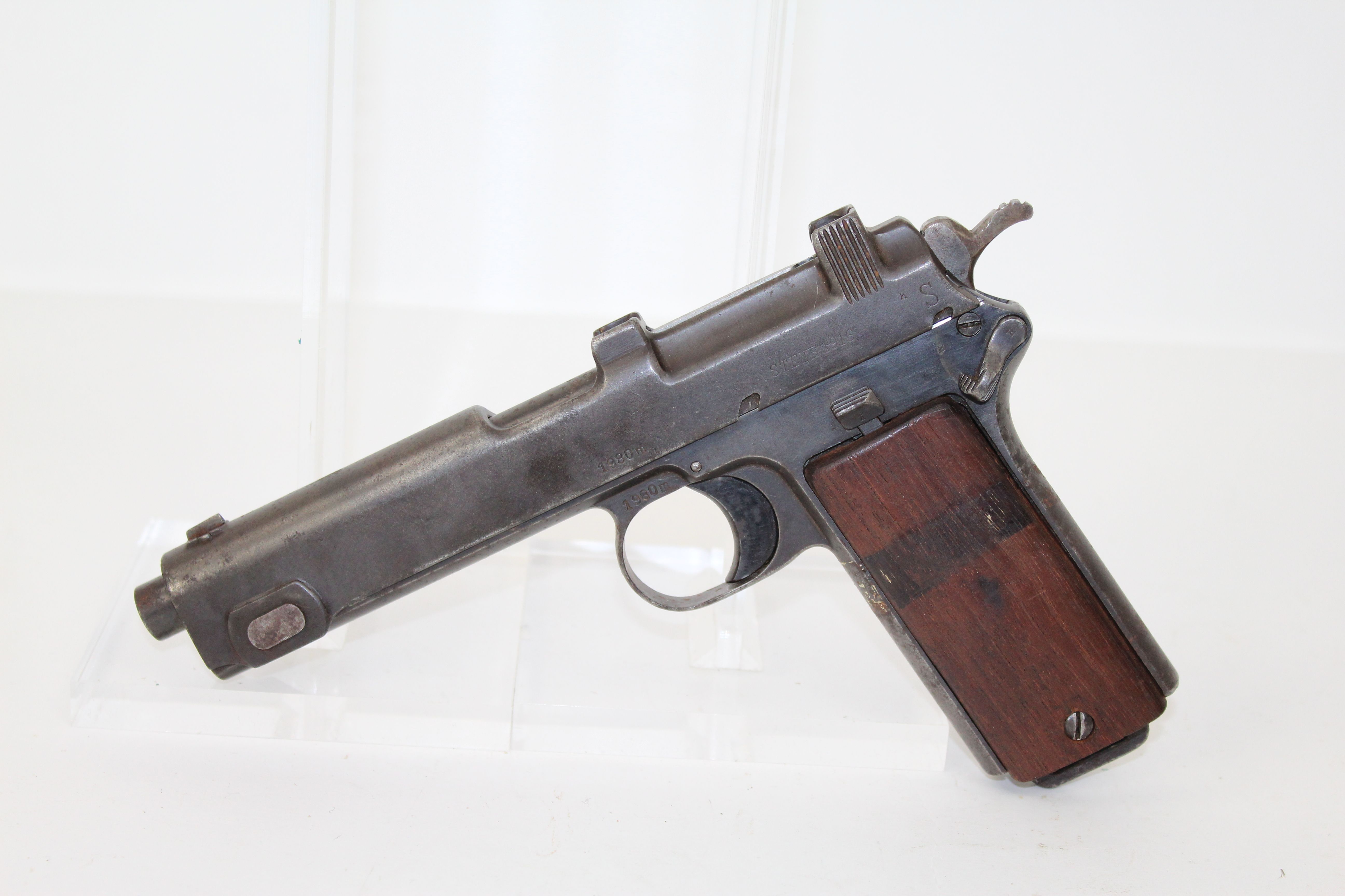 Steyr Hahn Model 1912 Pistol C&R Antique 001 | Ancestry Guns
