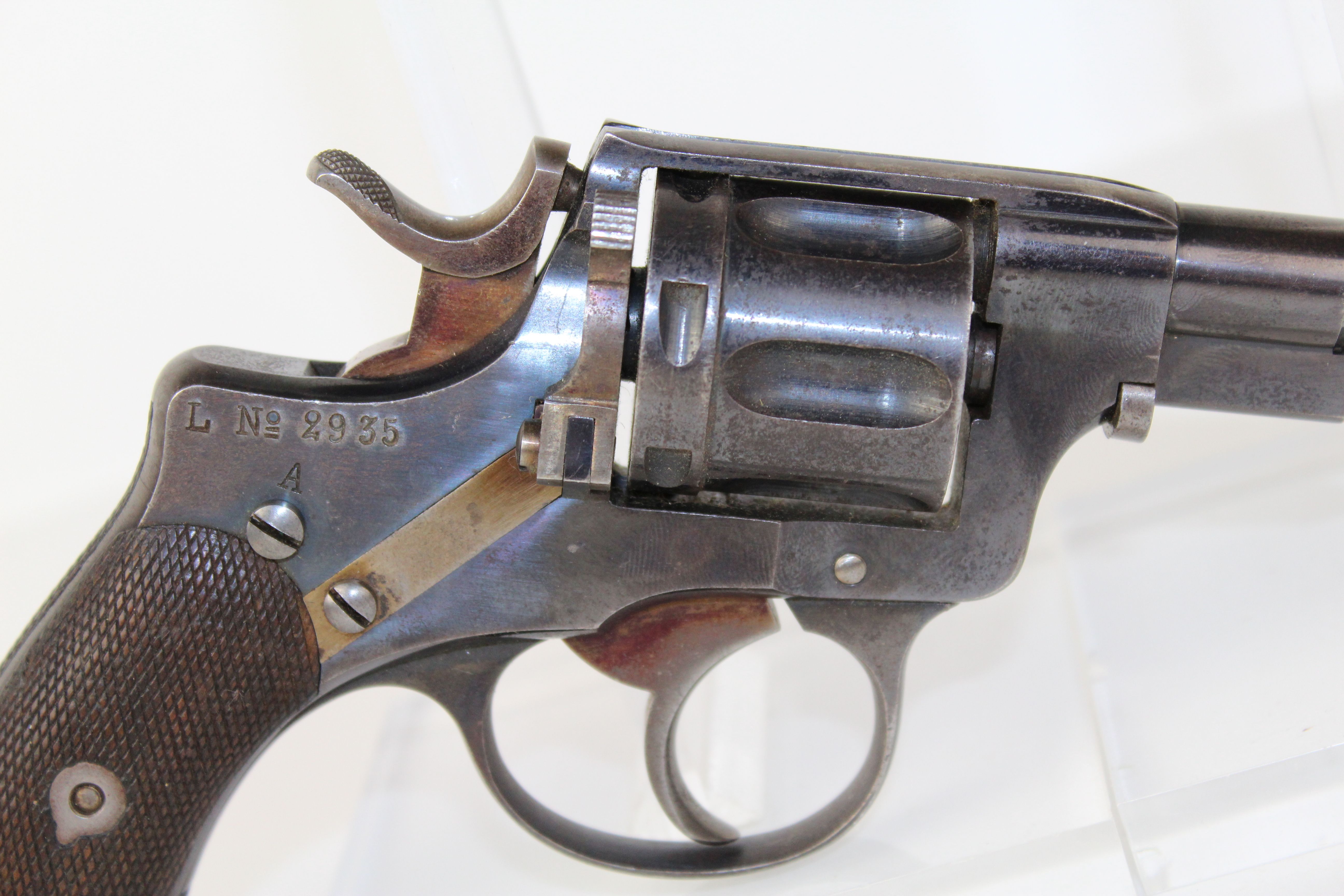 Swedish Husqvarna Model 1887 Officers Revolver C&R Antique 011 ...