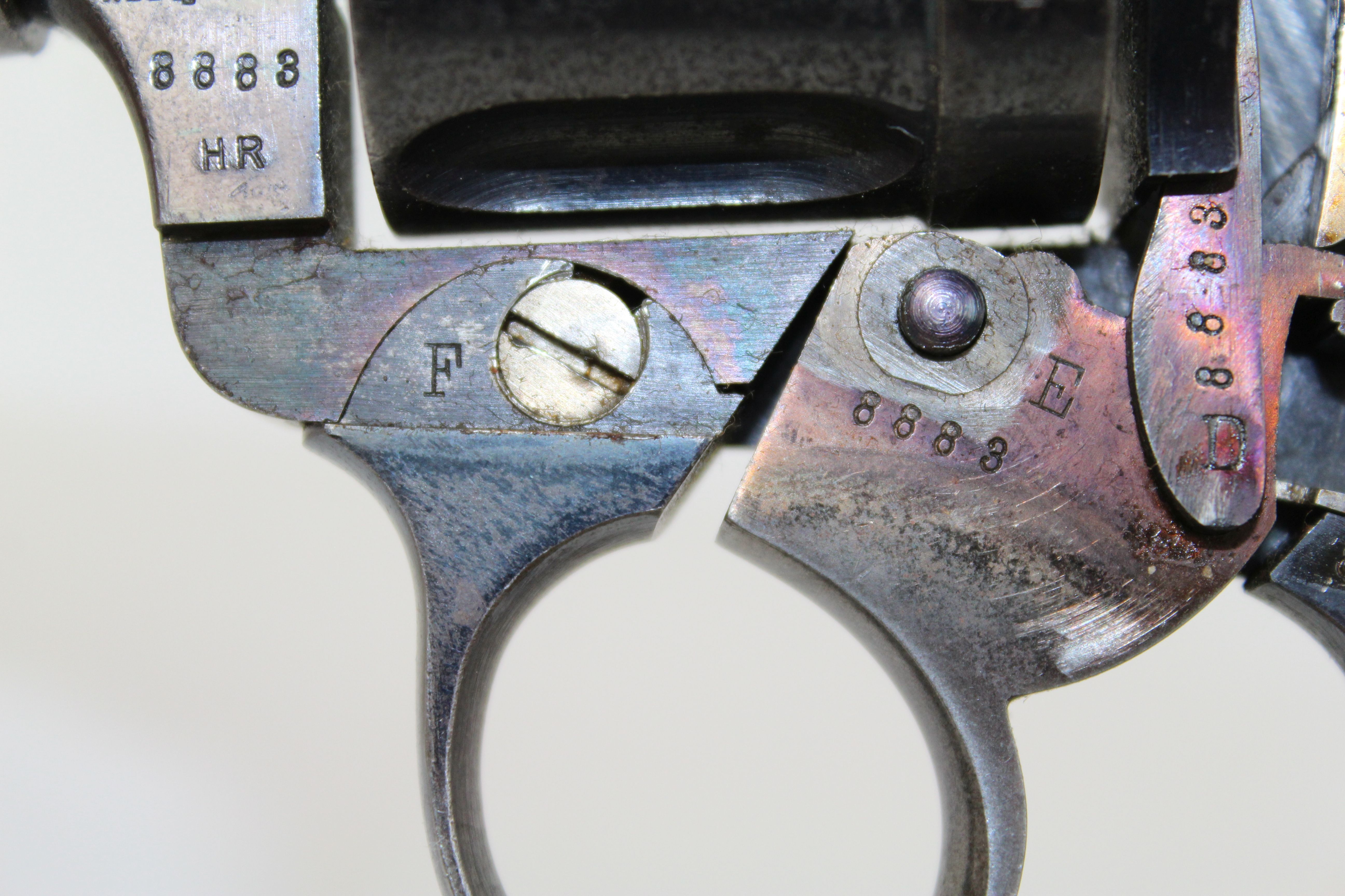 Swedish Husqvarna Model 1887 Officers Revolver C&R Antique 015 ...