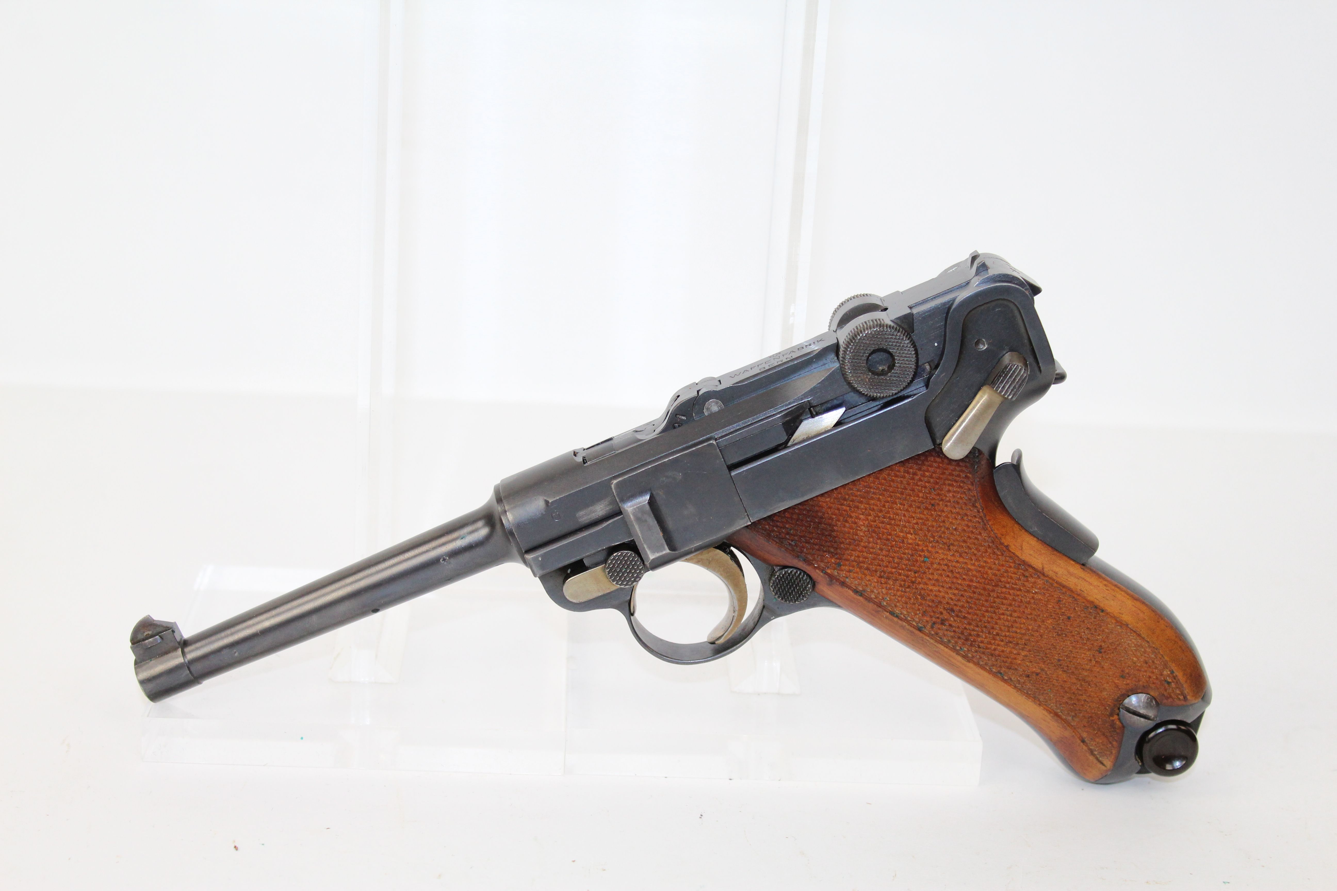 Swiss Waffenfabrik Bern Model 1906 Luger Semi Automatic PIstol With ...