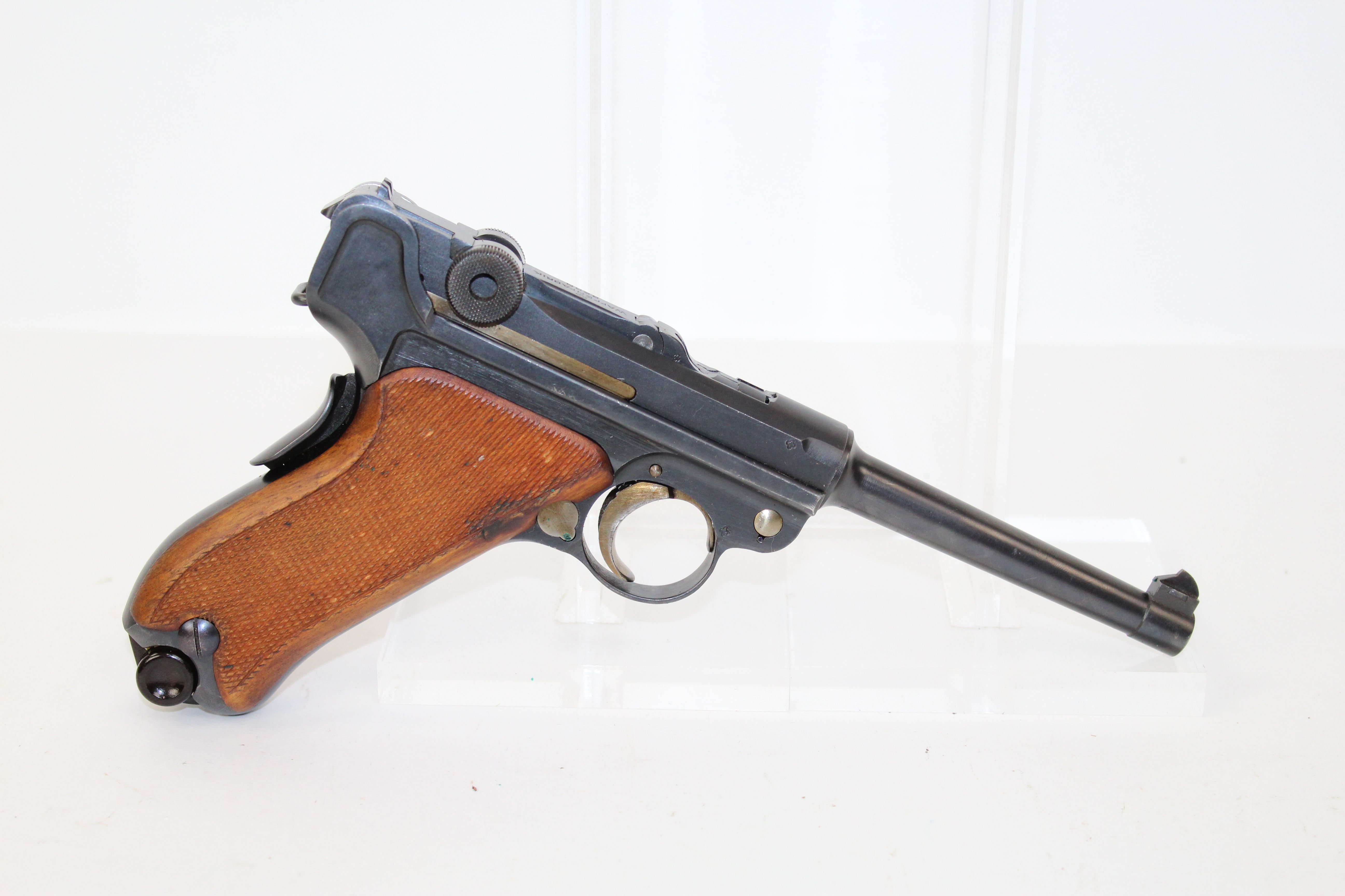 Swiss Waffenfabrik Bern Model 1906 Luger Semi Automatic PIstol With ...