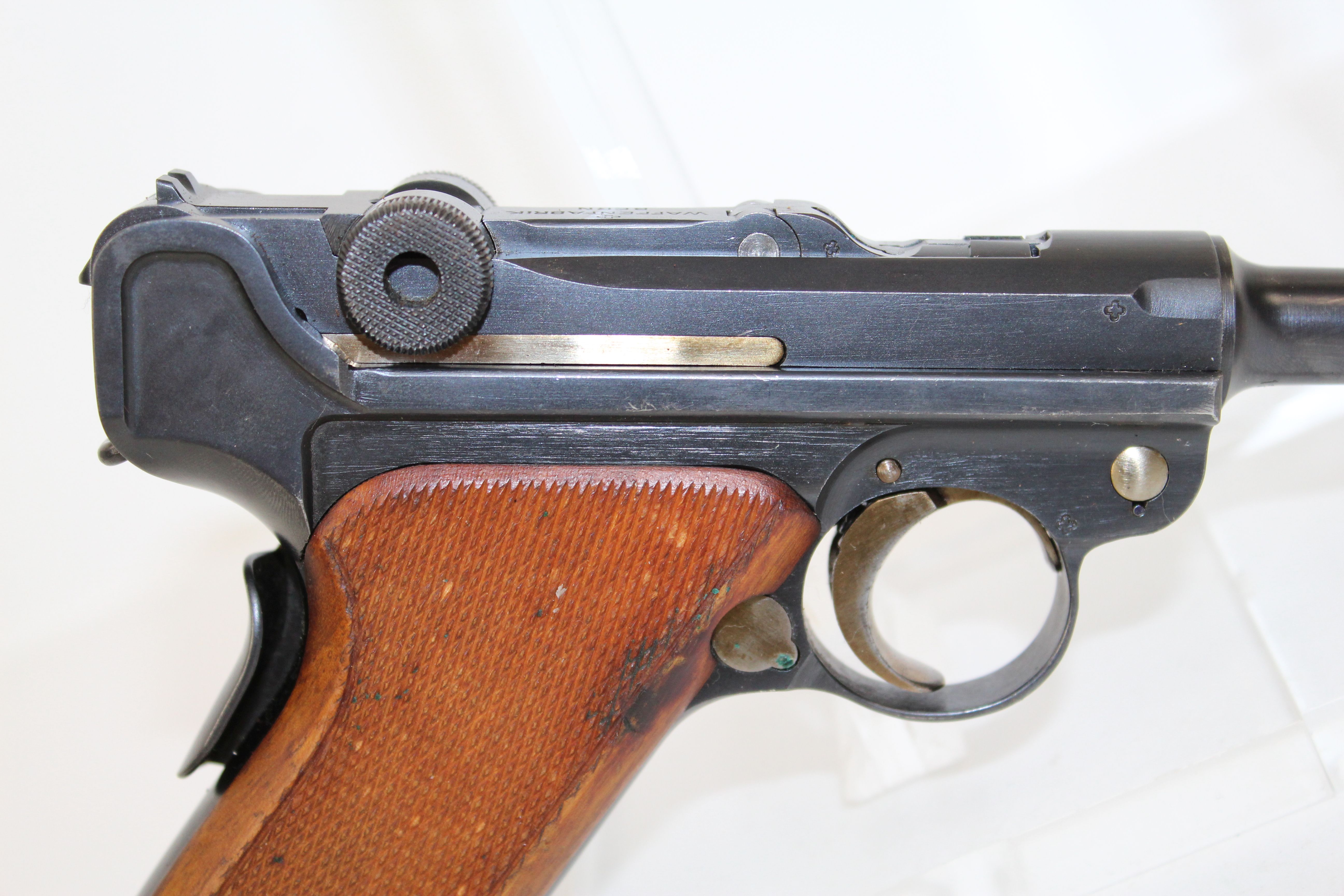 Swiss Waffenfabrik Bern Model 1906 Luger Semi Automatic PIstol With ...