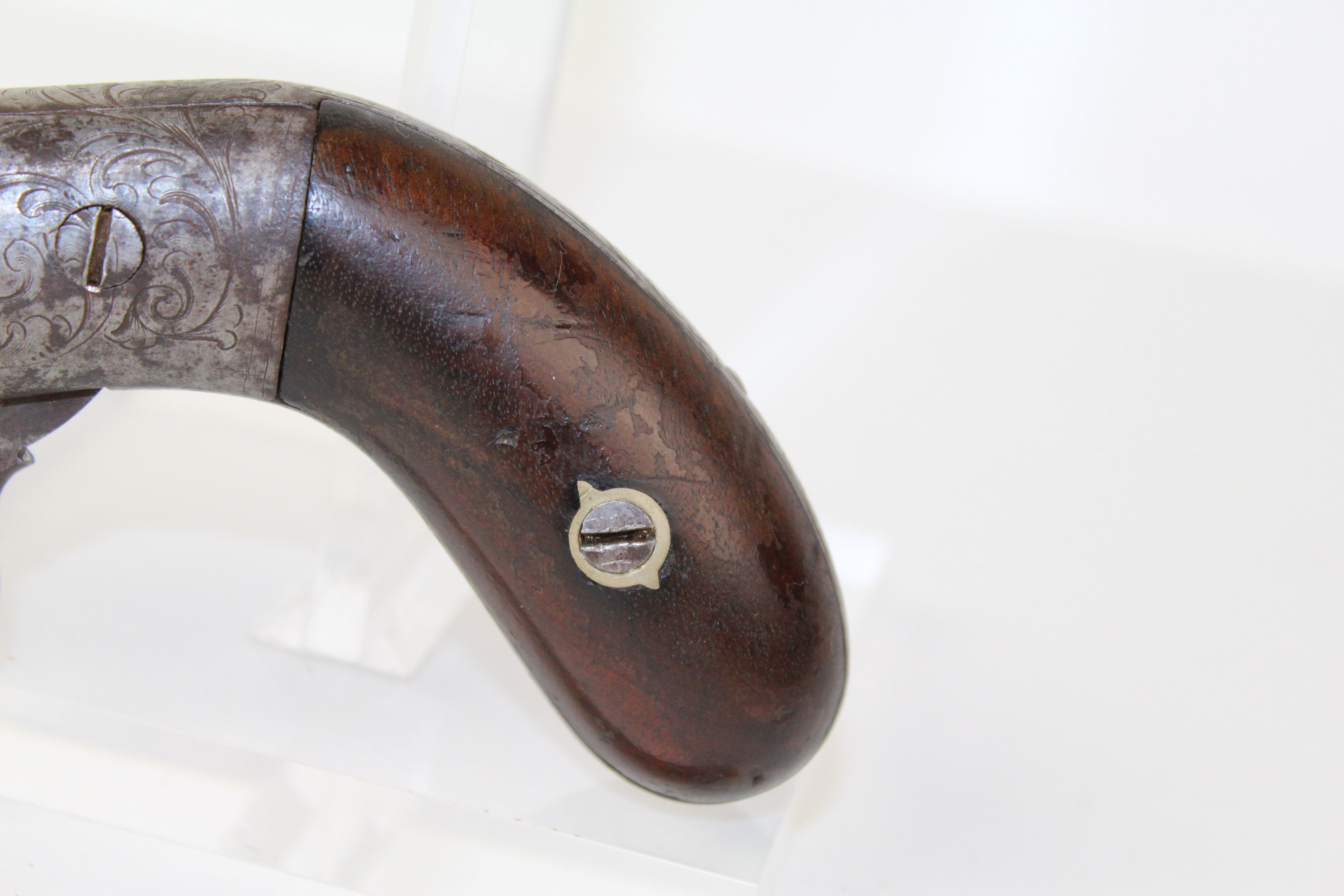 Unmarked Blunt & Syms Type Pepperbox C&R Antique 002 | Ancestry Guns