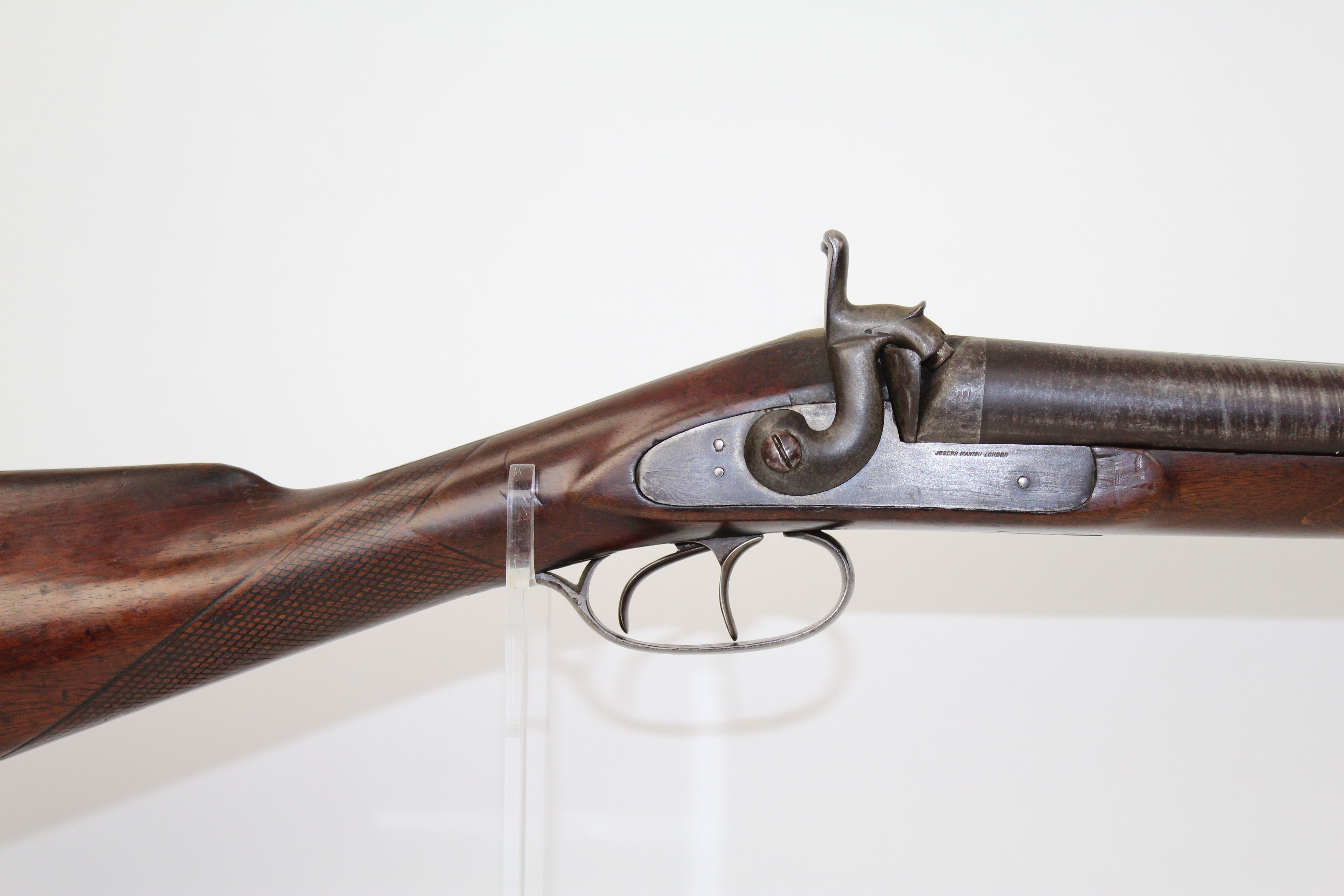 belgian Joseph Manton Side by Side Shotgun C&R Antique 001 | Ancestry Guns