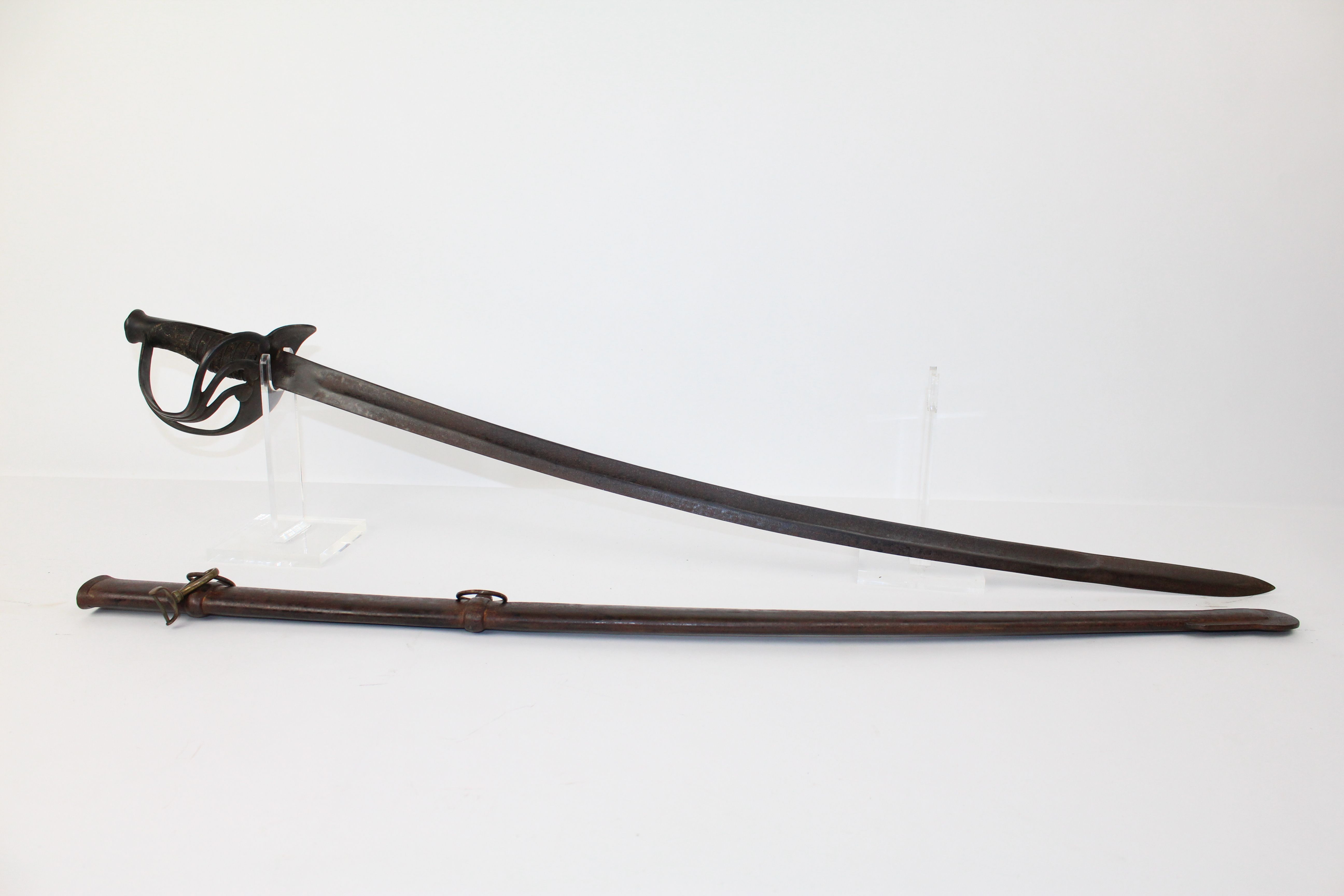 Cavalry Style Saber with Scabbard C&R Antique 001 | Ancestry Guns