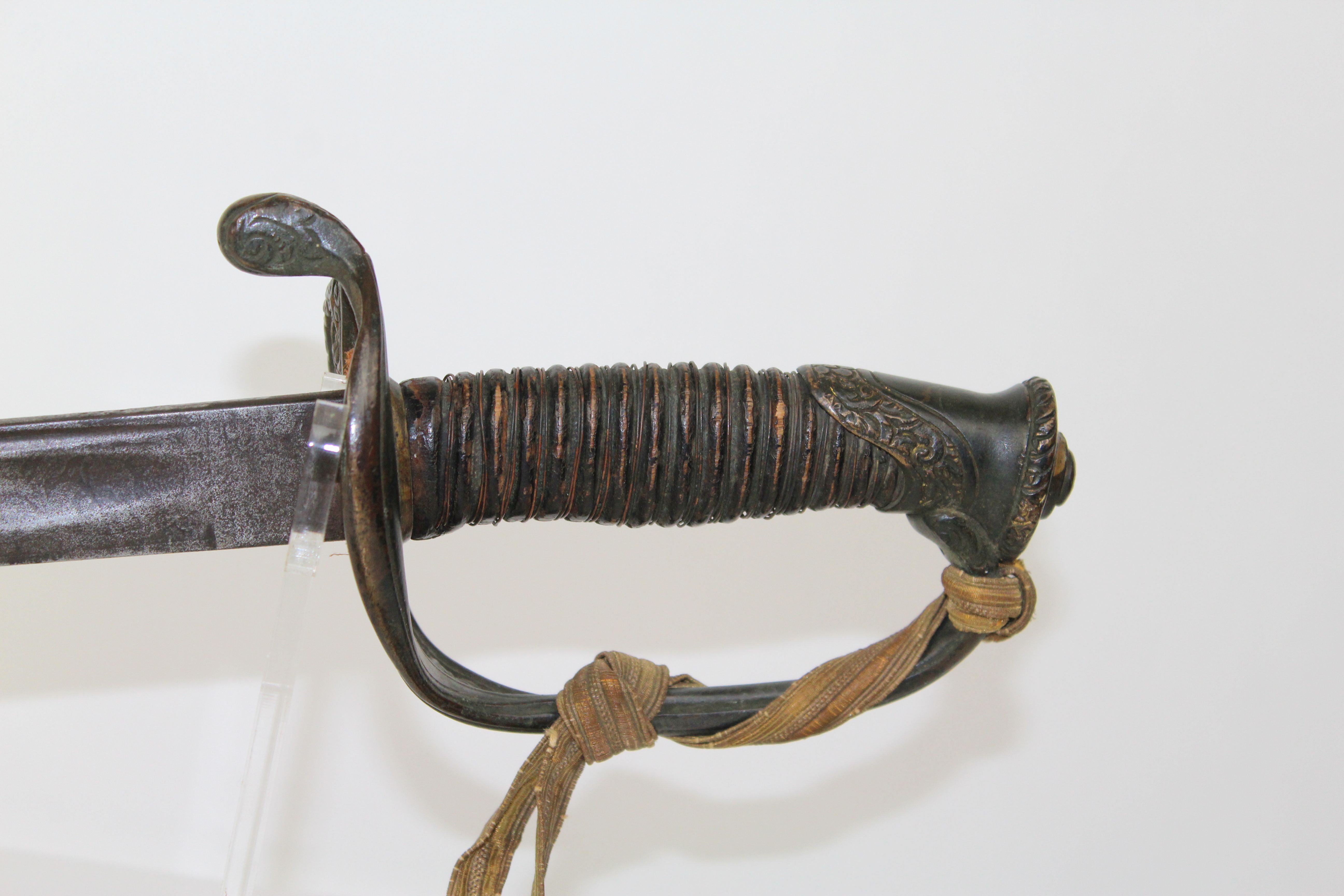 Civil War Antique 1850 Foot Officer’s Saber Sword 015 | Ancestry Guns