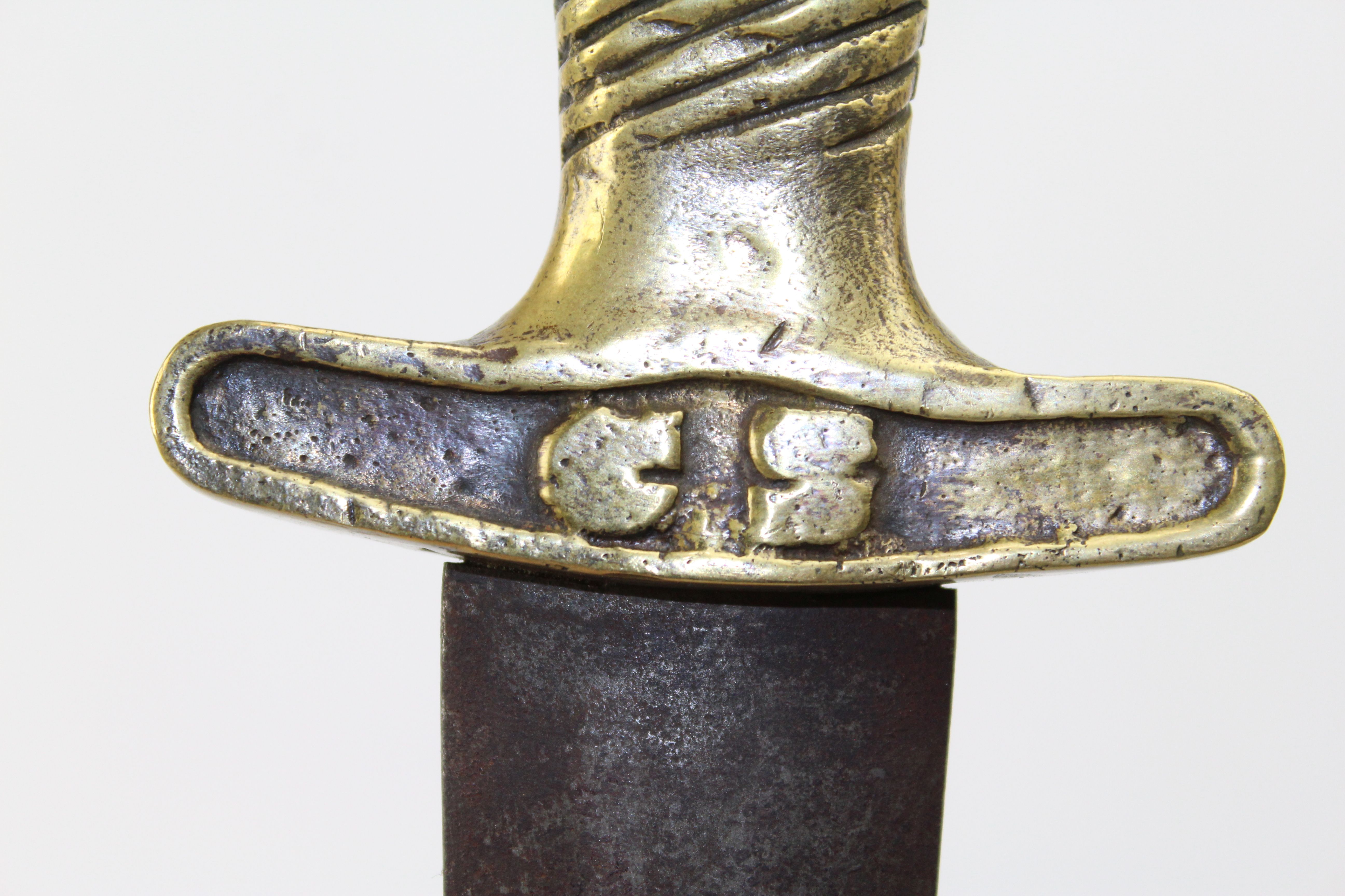 Confederate CS Star Artillery Short Sword C&R Antique 010 | Ancestry Guns