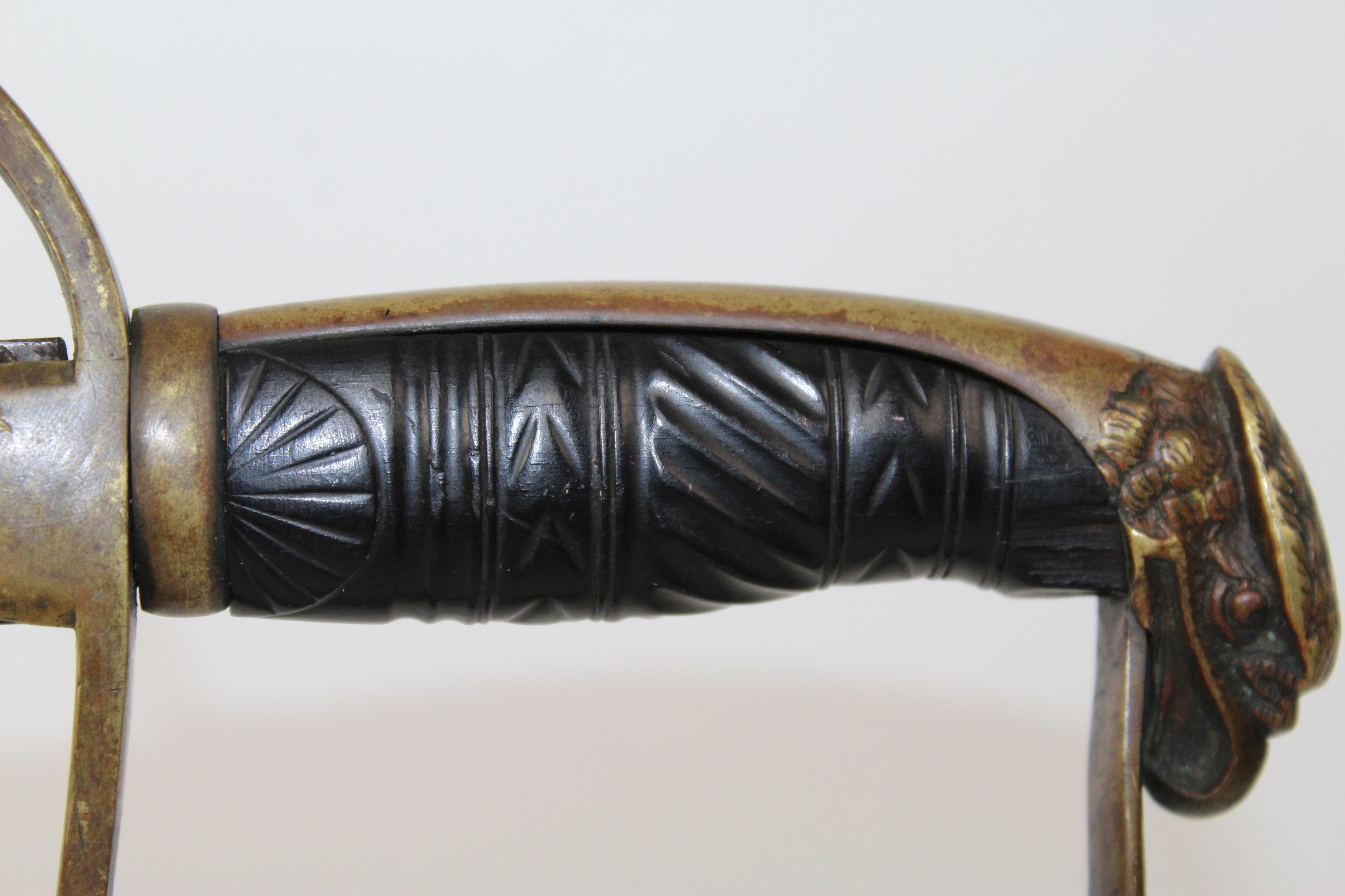 Early 19th Century American Eagle Pommel Saber C&R Antique 006 ...