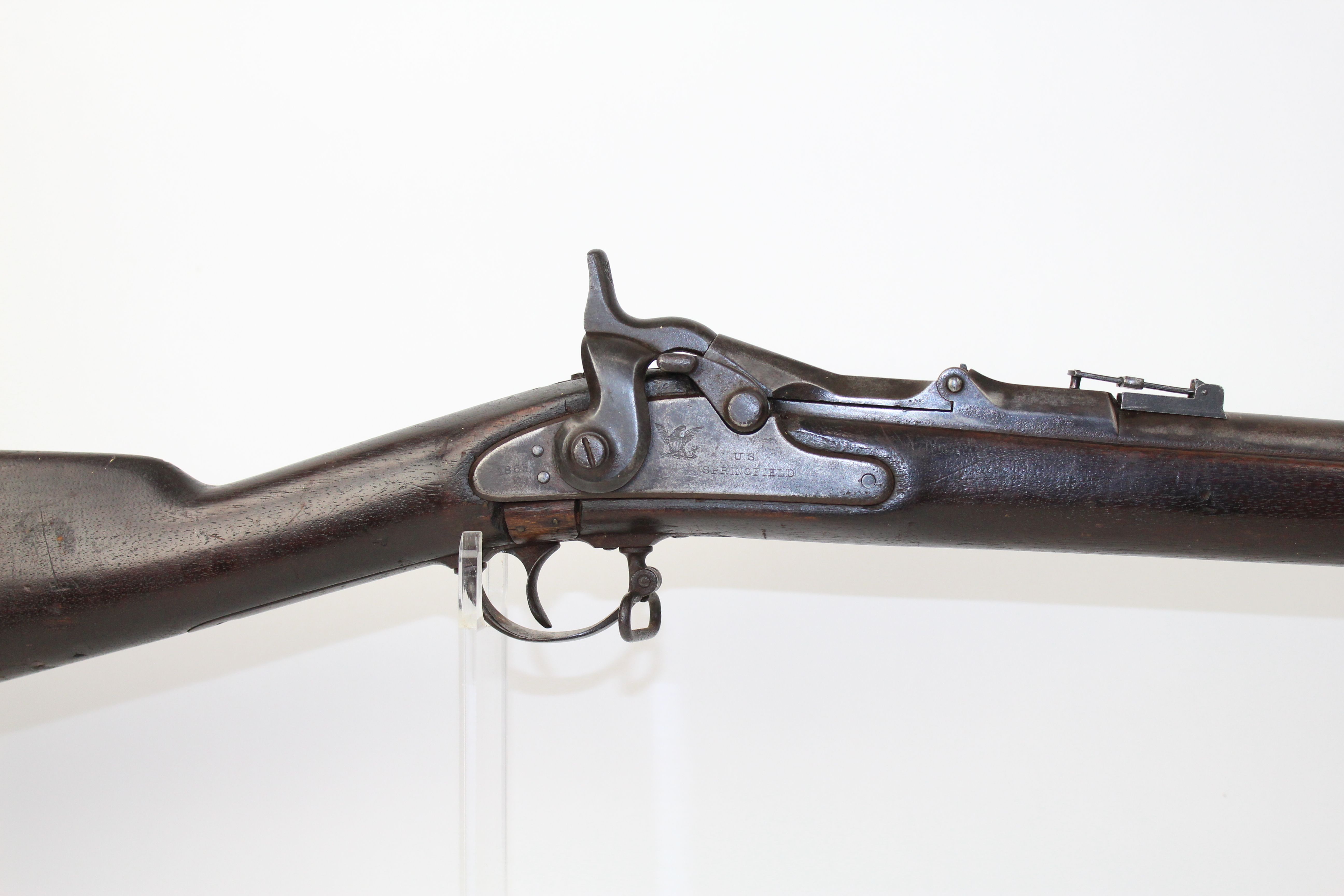 Springfield Model 1868 trapdoor Rifle C&R Antique 001 | Ancestry Guns
