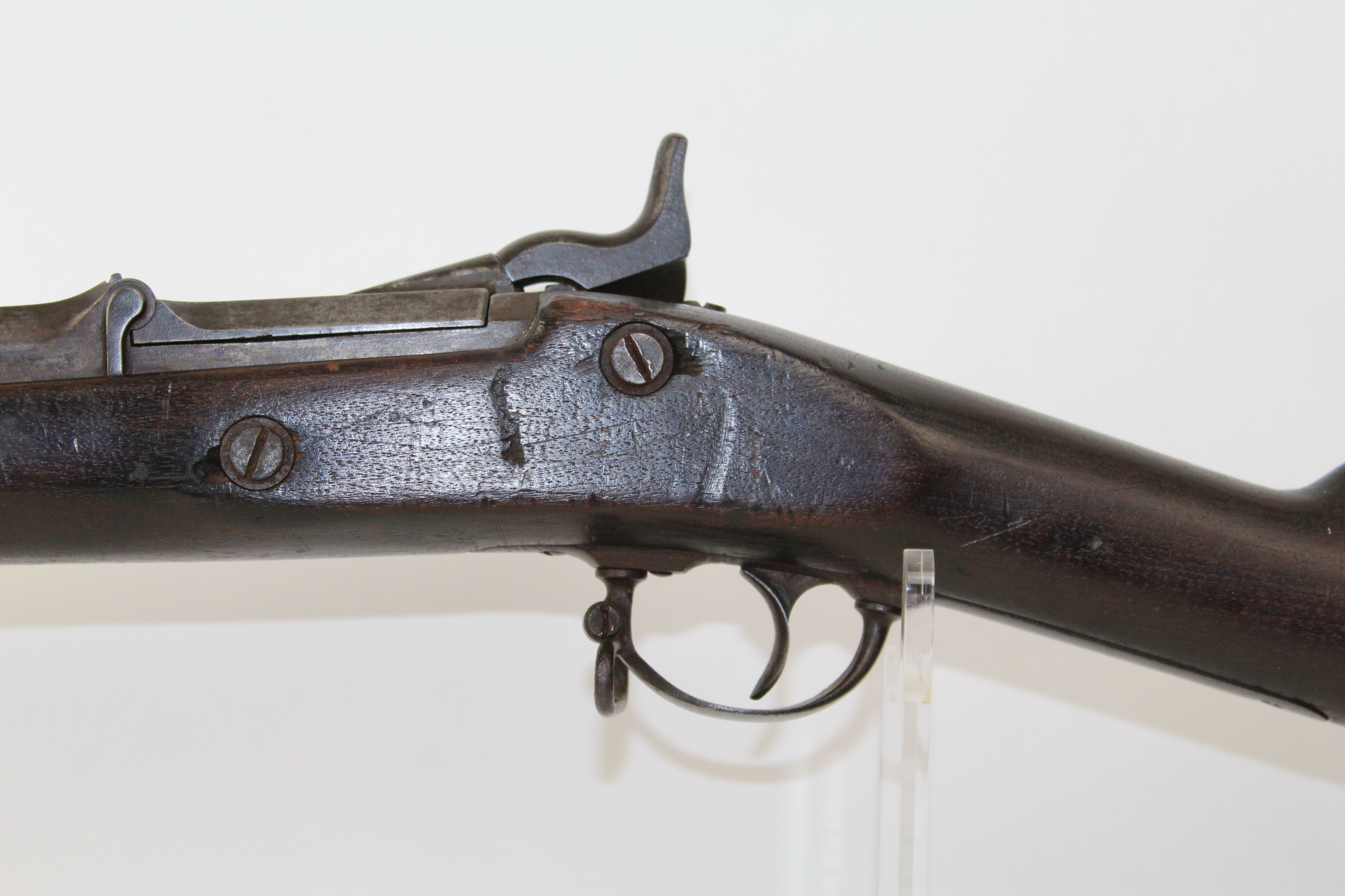 Springfield Model 1868 trapdoor Rifle C&R Antique 014 | Ancestry Guns
