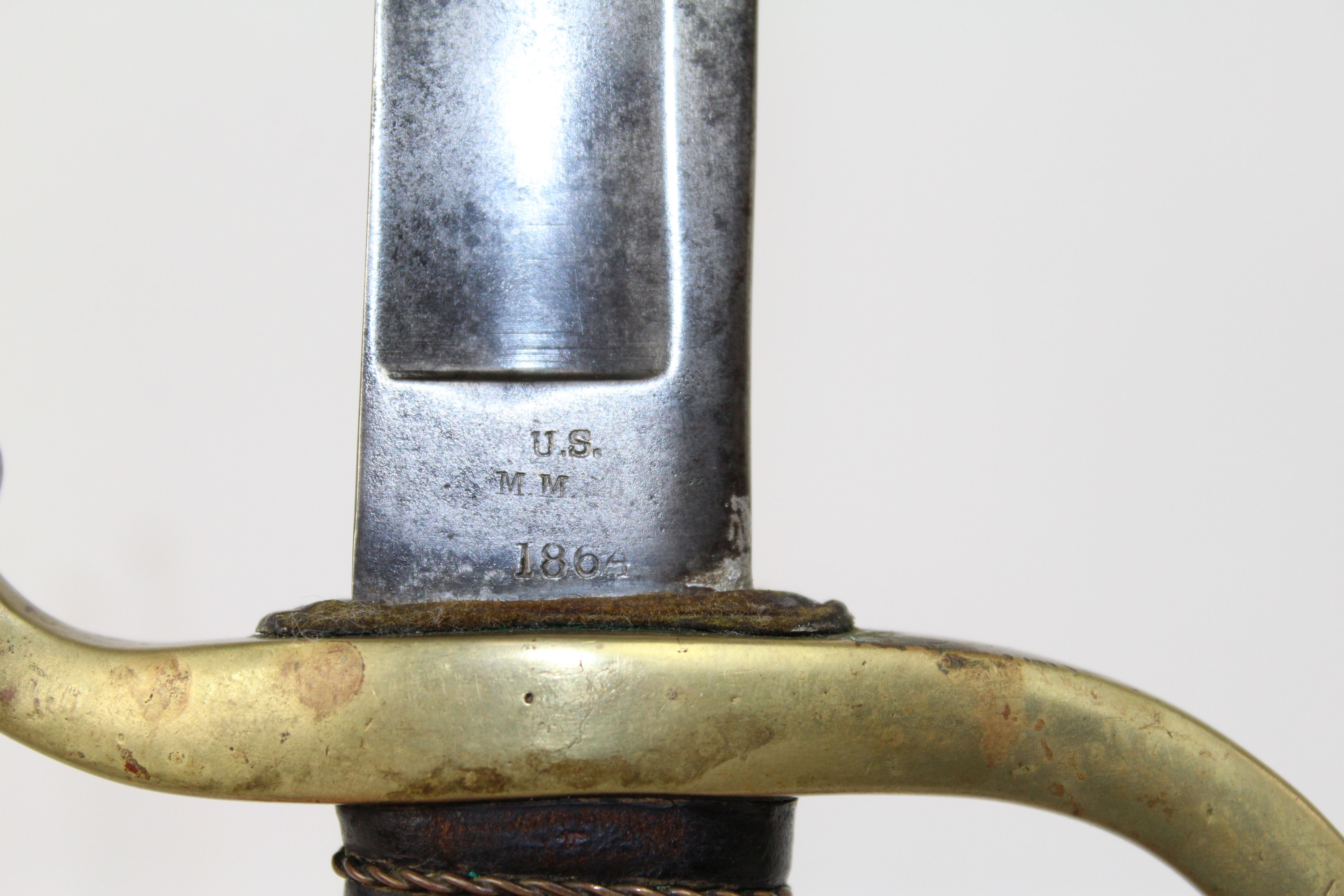 U.S. Model 1850 Foot Officers Sword C&R Antique 006 | Ancestry Guns