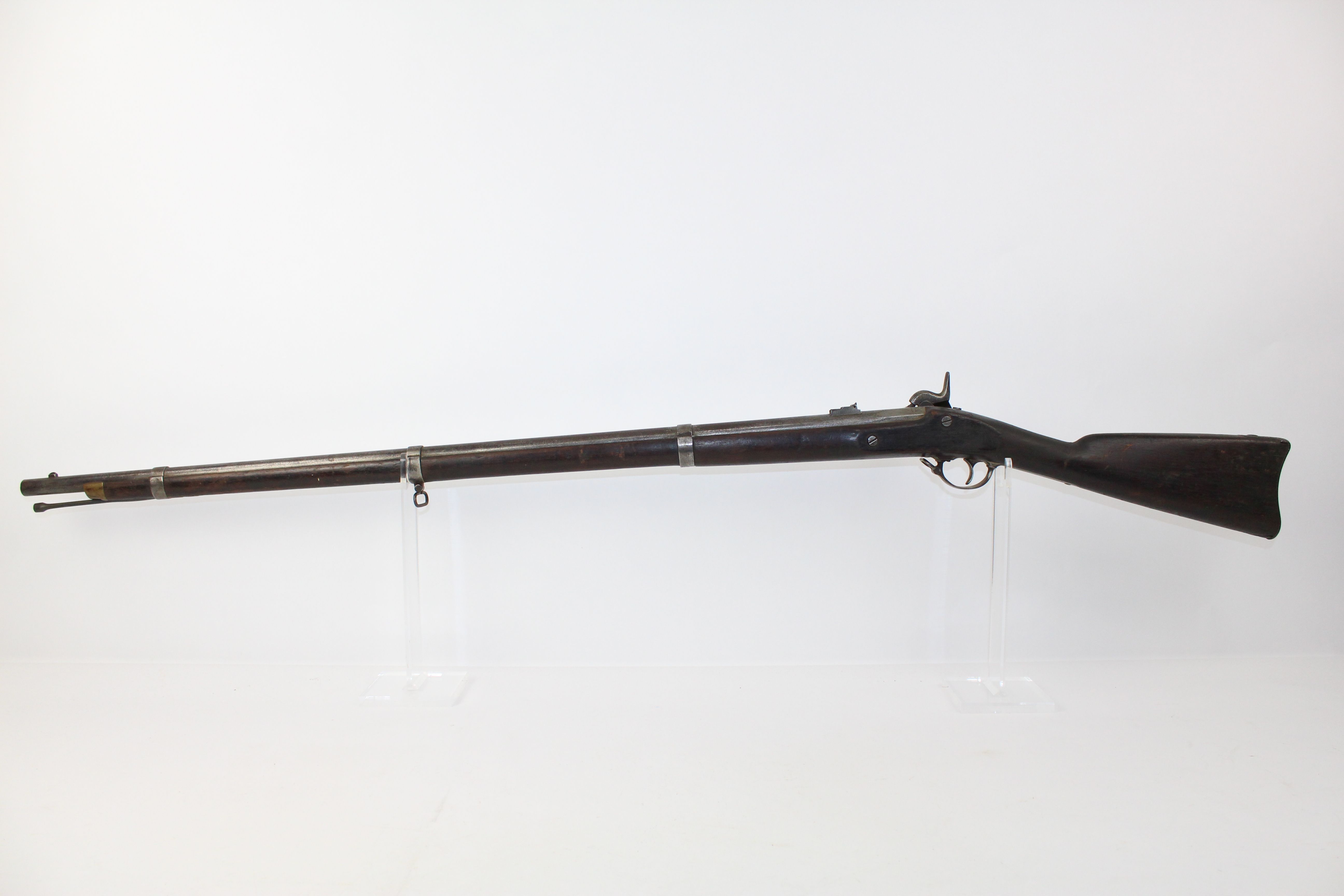 U.S. Springfield Model 1855 Percussion Rifle Musket C&R Antique 012 ...