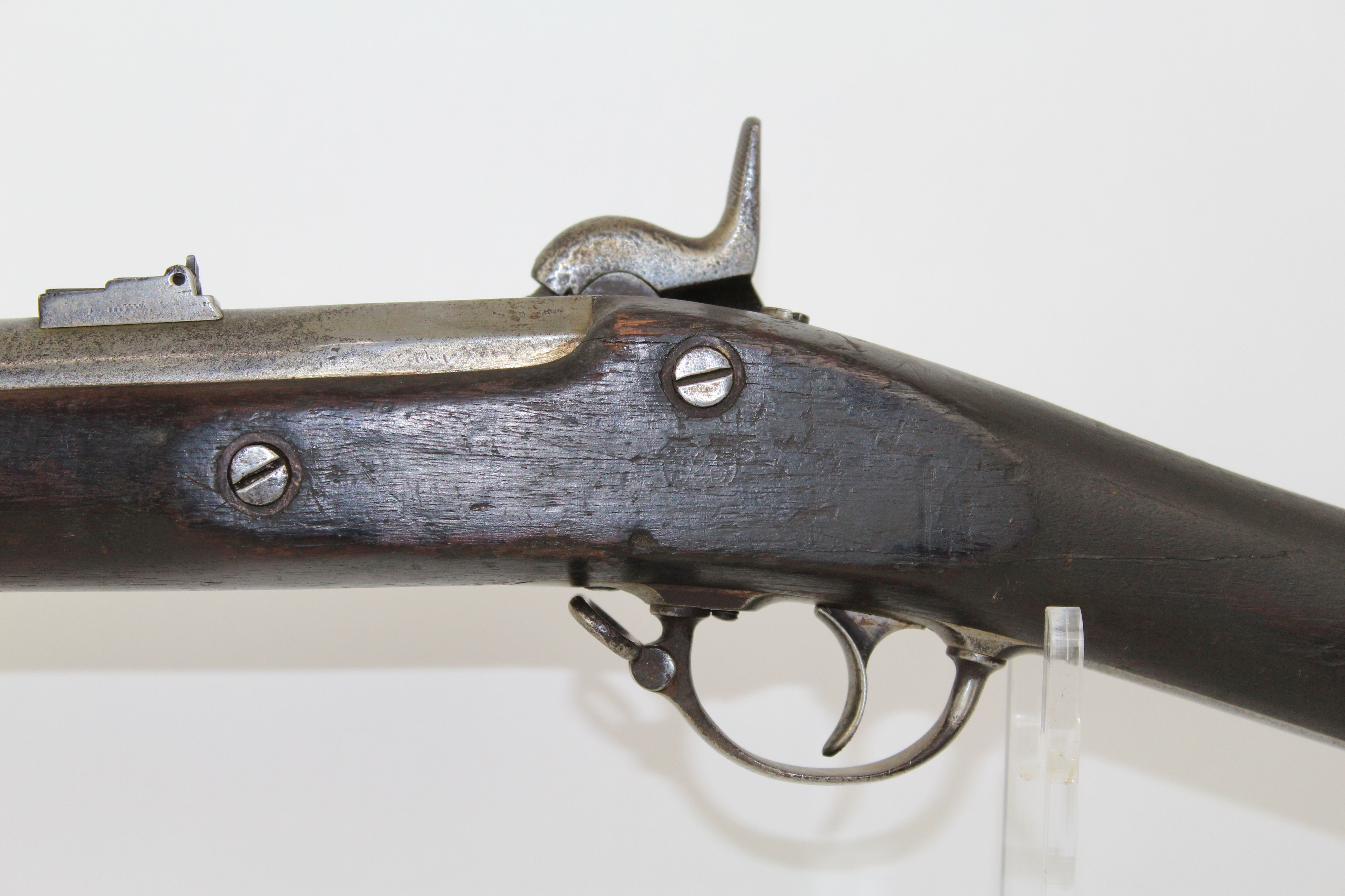 U.S. Springfield Model 1855 Percussion Rifle Musket C&R Antique 014 ...