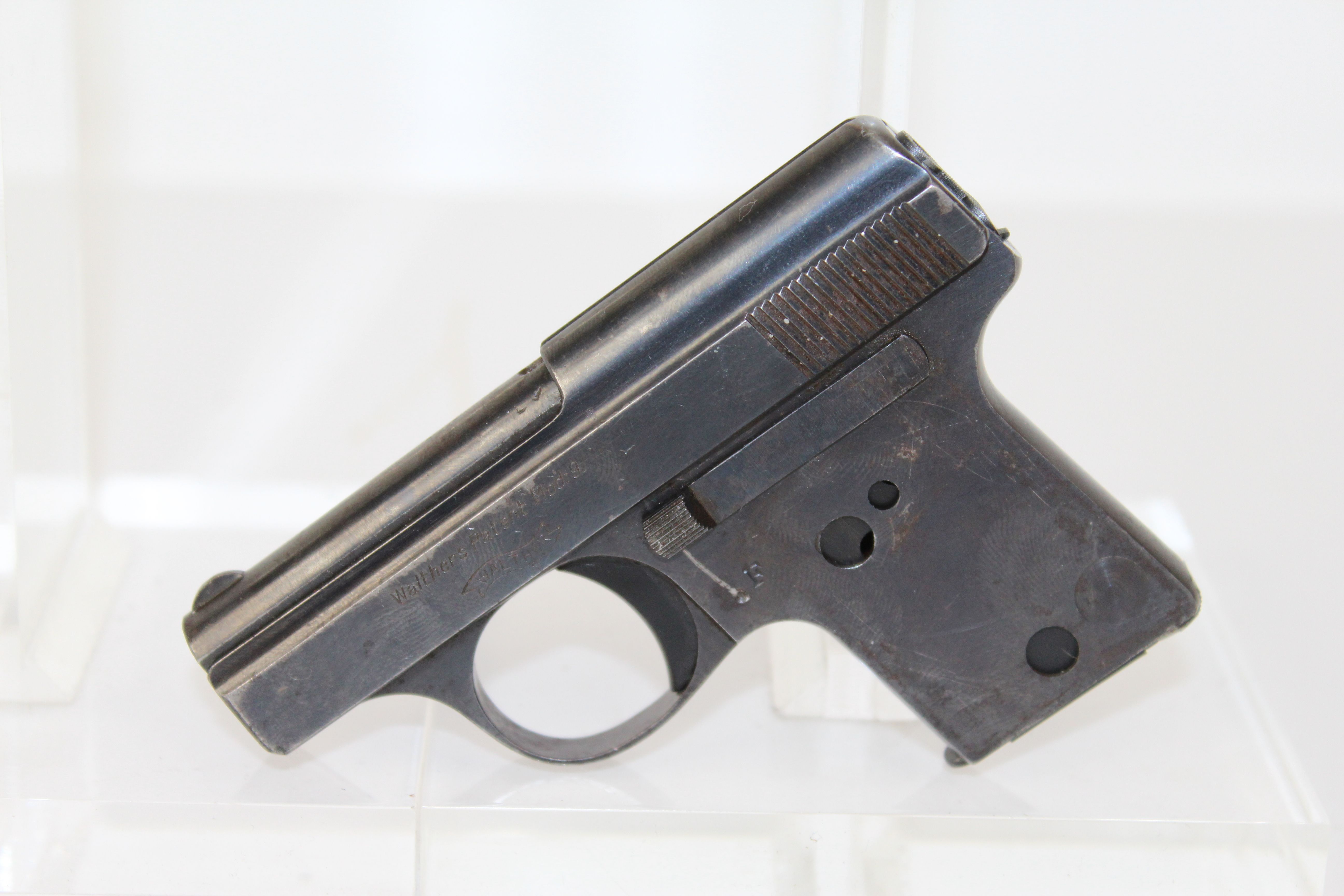 Walther Model 9 Semi Automatic Pistol C&R Antique 001 | Ancestry Guns
