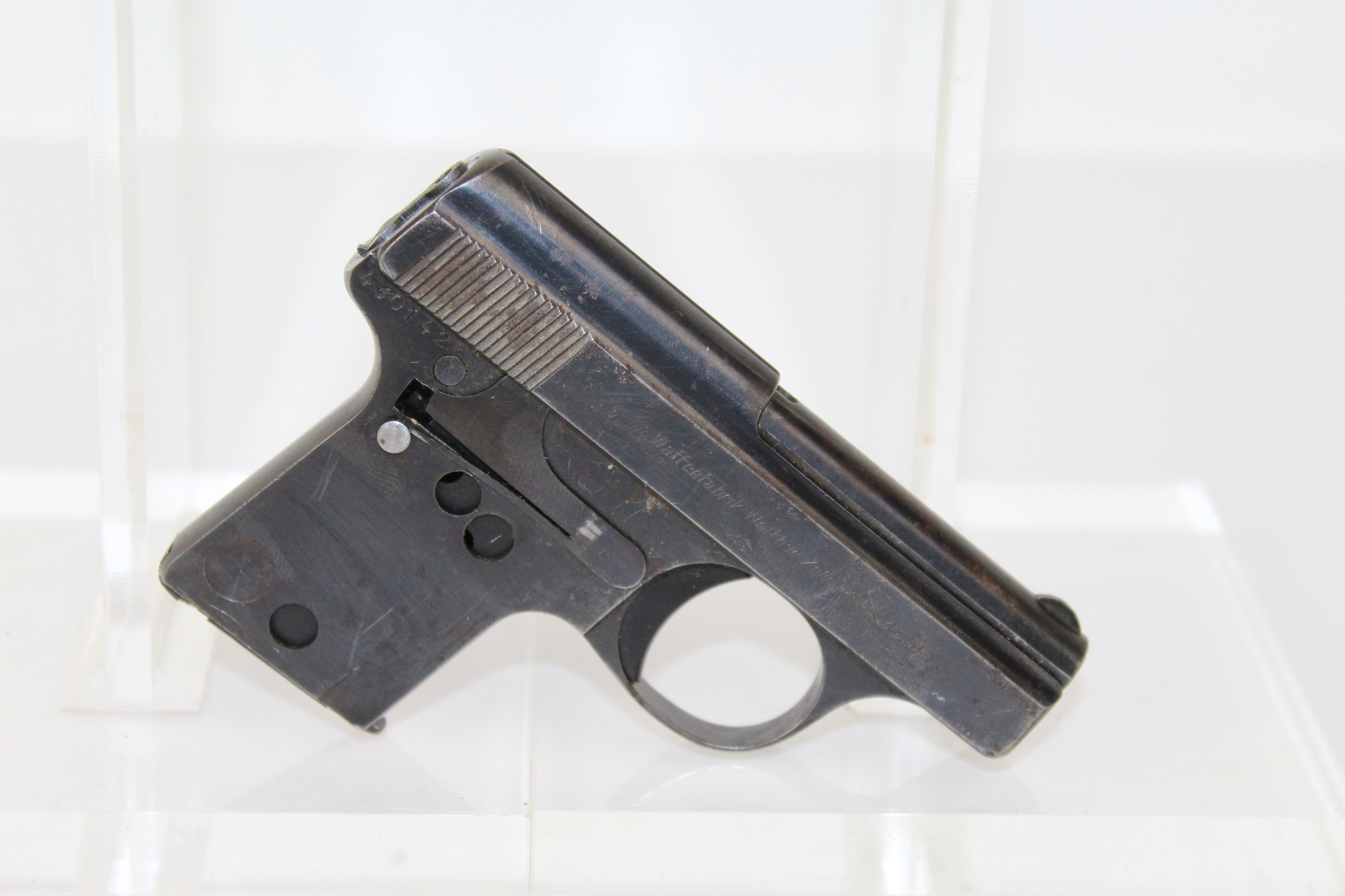 Walther Model 9 Semi Automatic Pistol C&R Antique 008 | Ancestry Guns