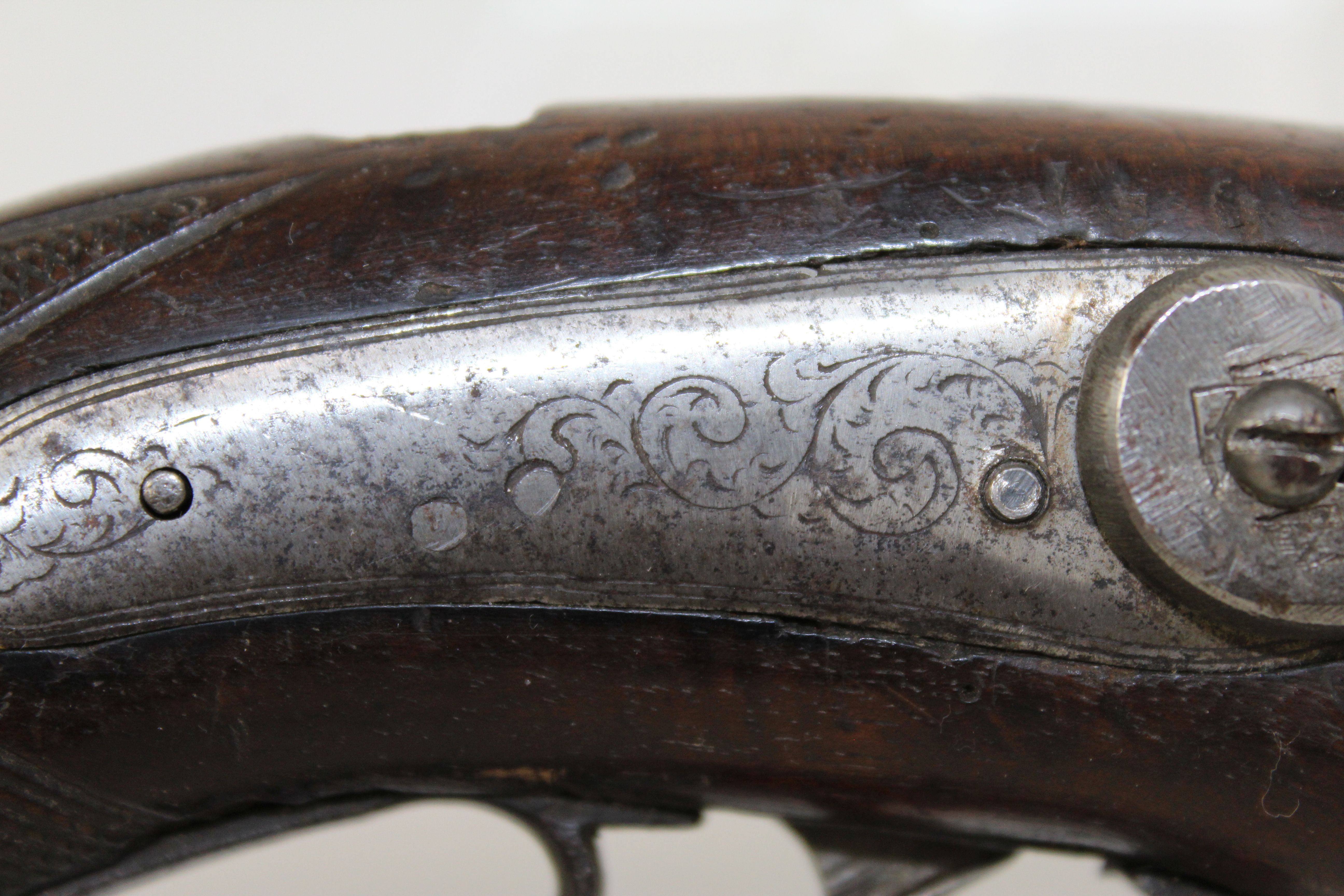 Back Action Percussion Pistol C&R Antique 005 | Ancestry Guns