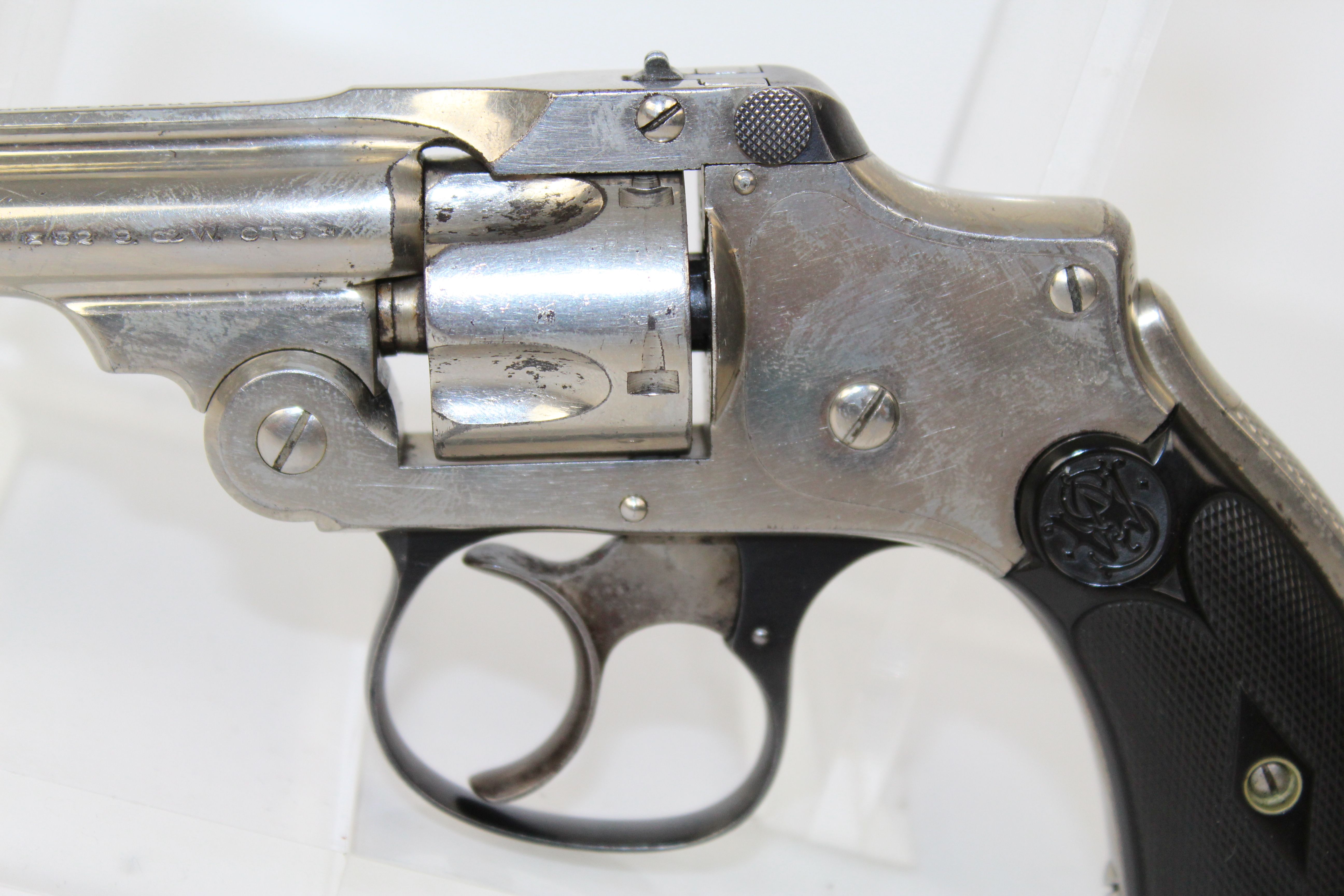 Smith & Wesson hammerless Revolver Lemon Squeezer C&R Antique 003 ...