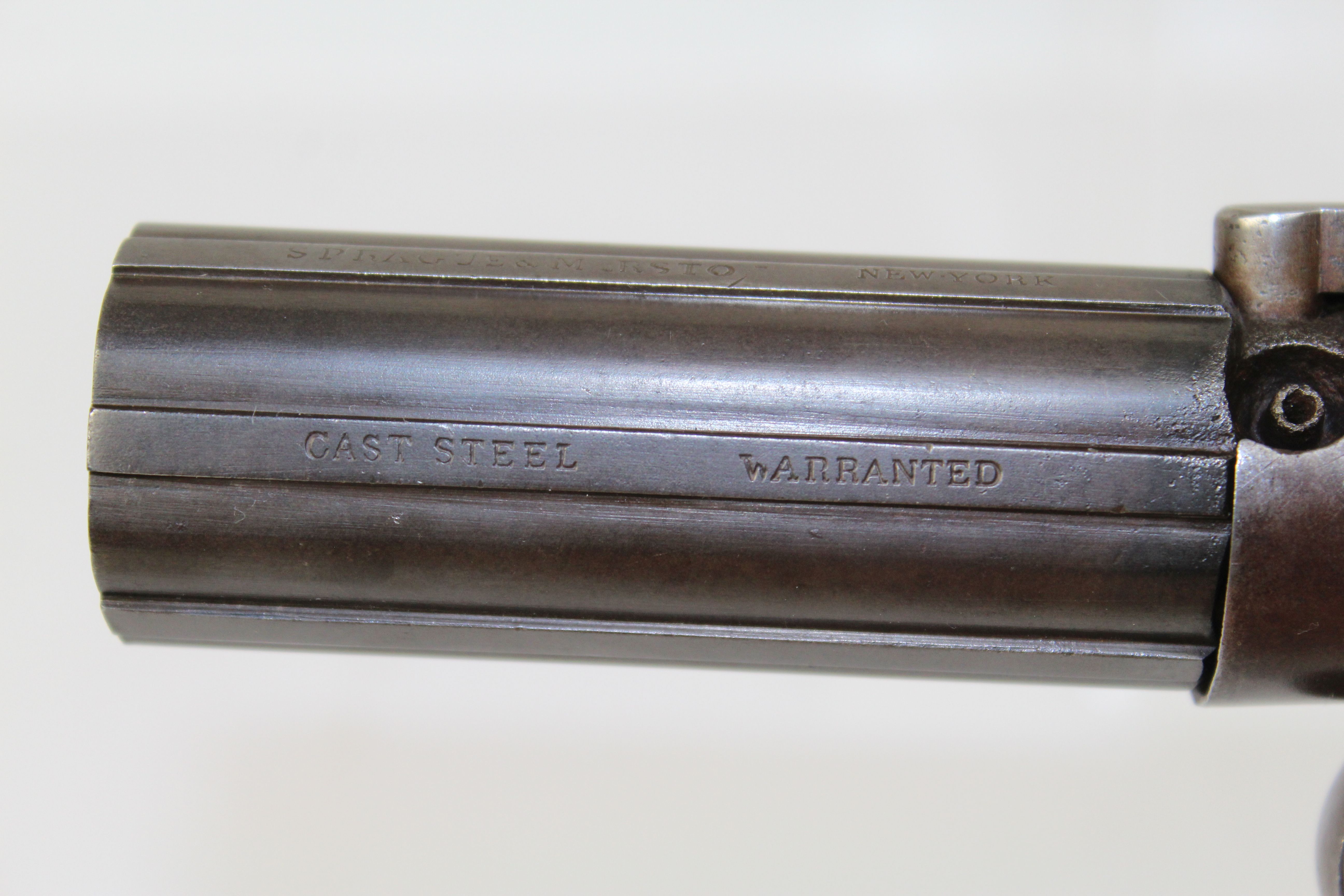 Sprague & Marston Pepperbox Pistol C&R Antique 010 | Ancestry Guns