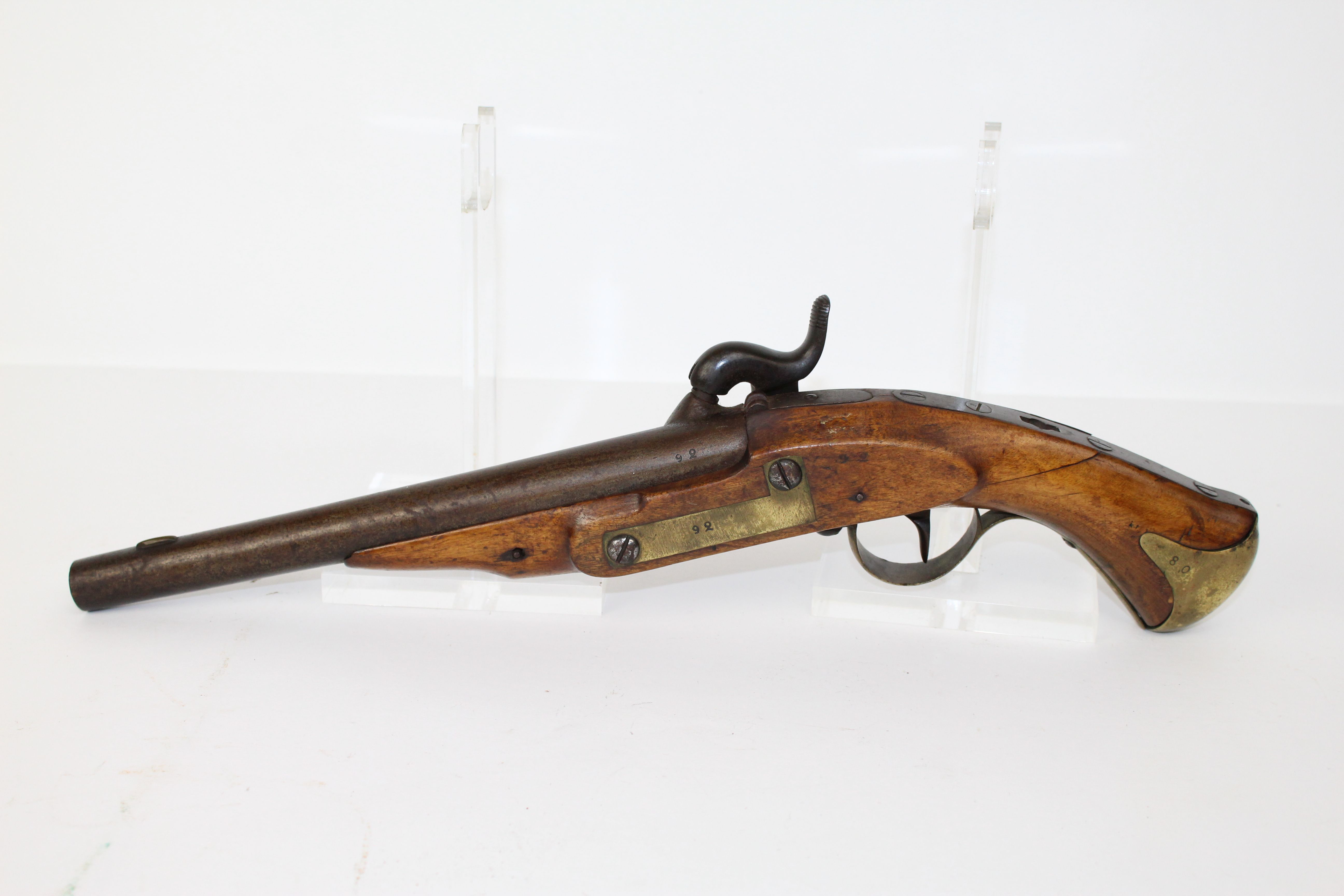 Swedish Percussion Pistol C&R Antique 009 | Ancestry Guns